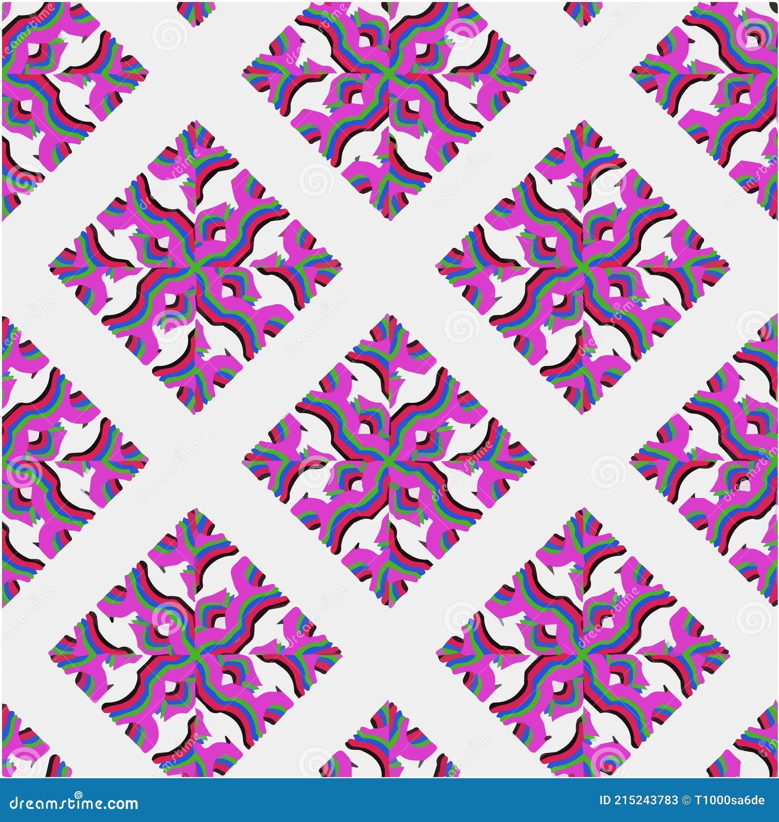 Geometric Vector Pattern with Triangular Elements. Seamless Abstract ...