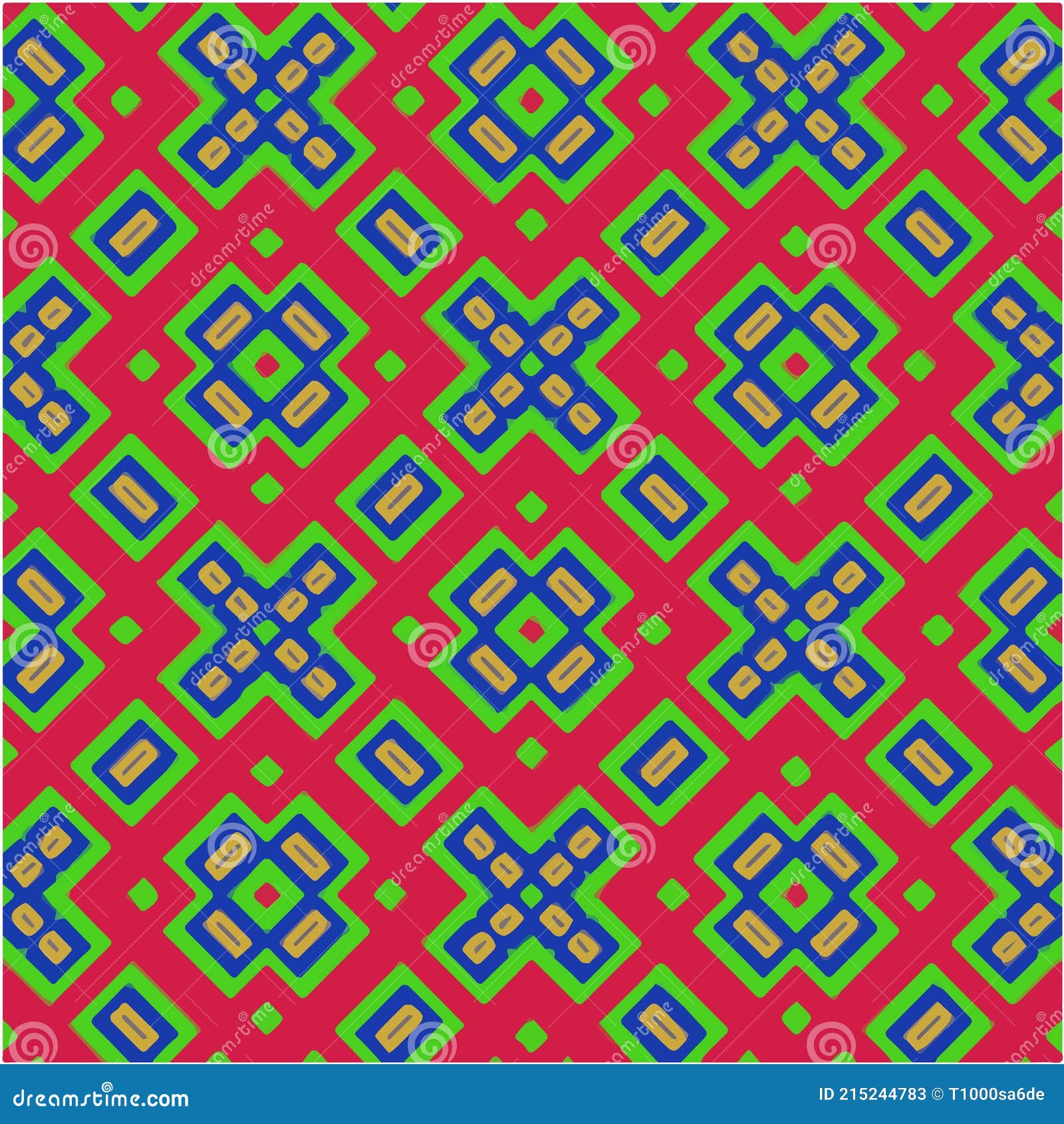 Geometric Vector Pattern with Triangular Elements. Seamless Abstract ...