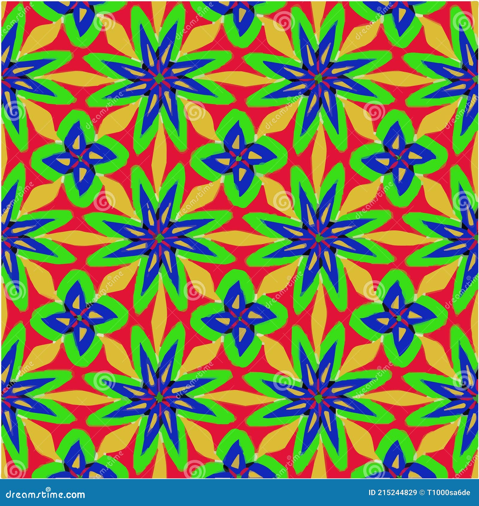 Geometric Vector Pattern with Triangular Elements. Seamless Abstract ...