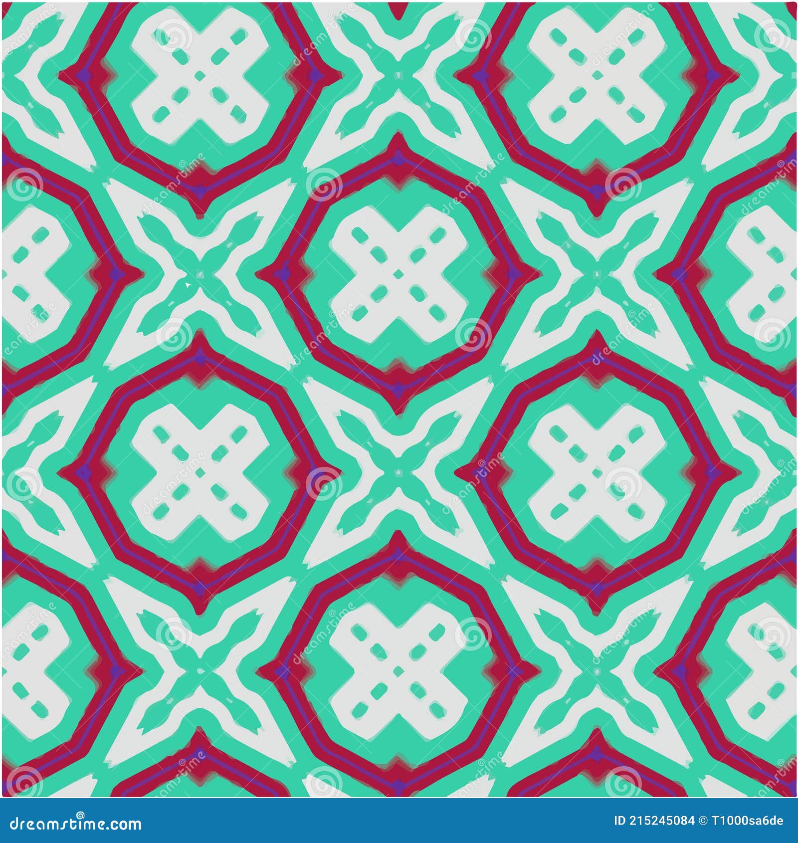 Geometric Vector Pattern with Triangular Elements. Seamless Abstract ...