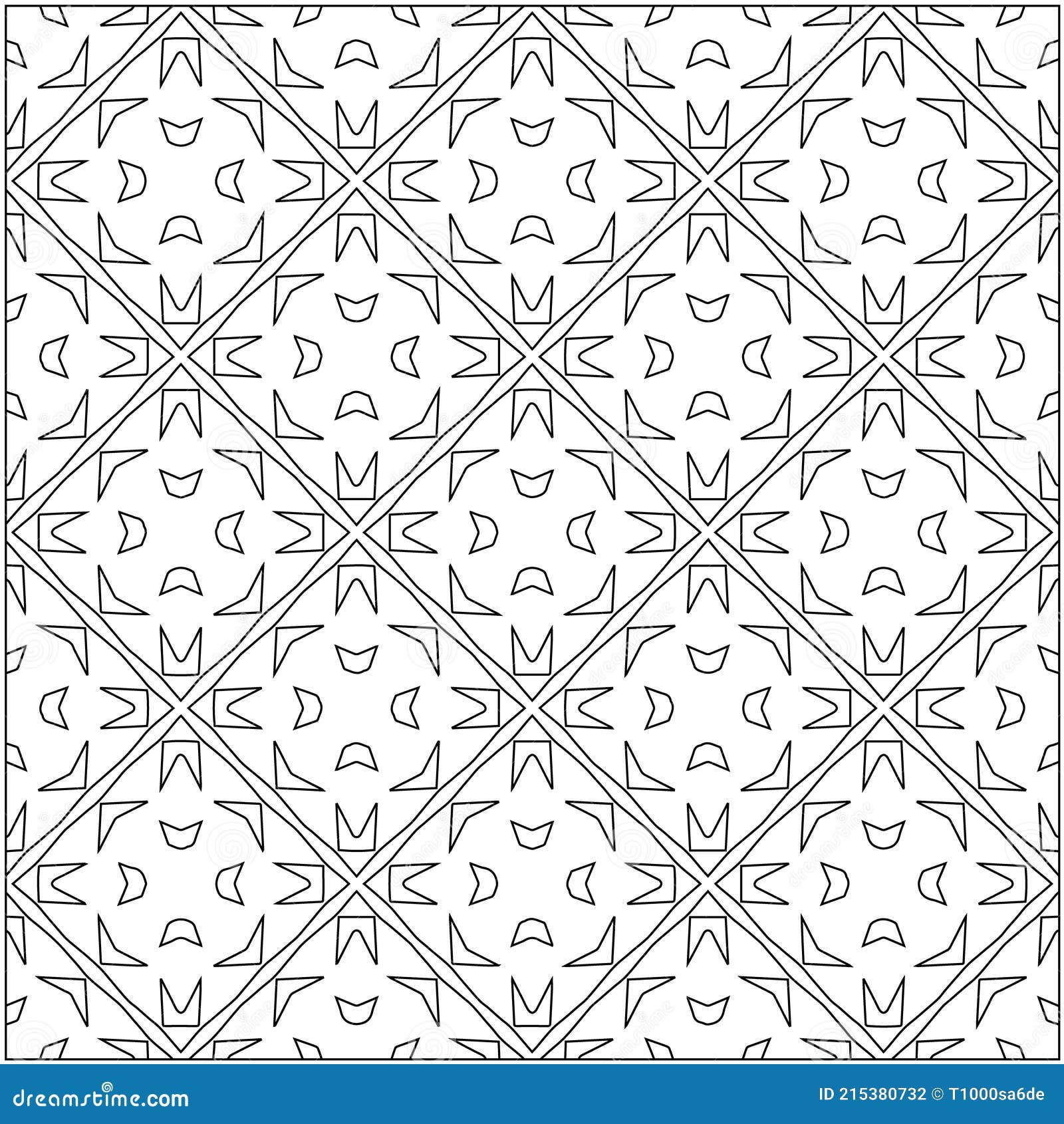 Geometric Vector Pattern with Triangular Elements. Seamless Abstract ...