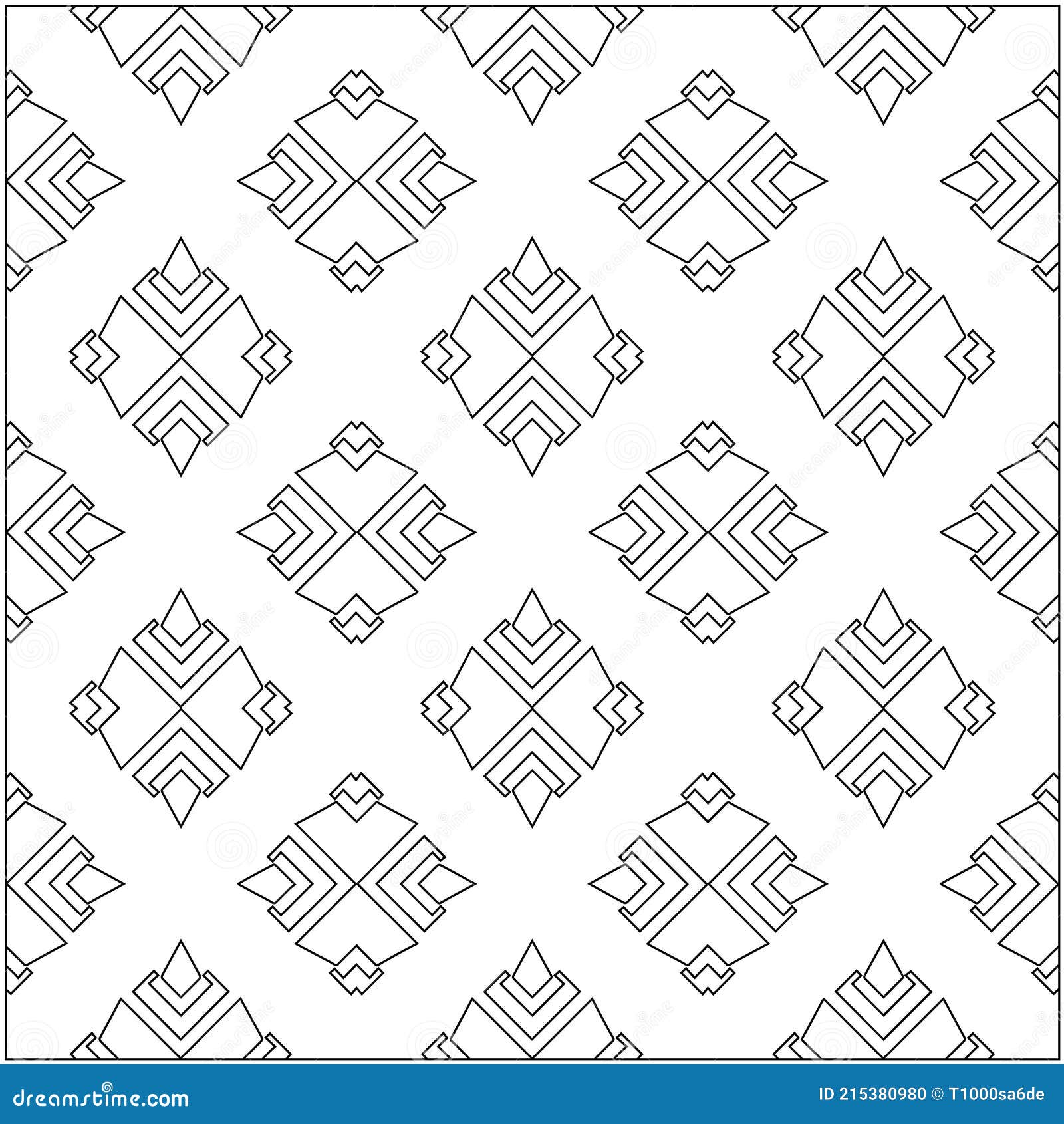 Geometric Vector Pattern with Triangular Elements. Seamless Abstract ...