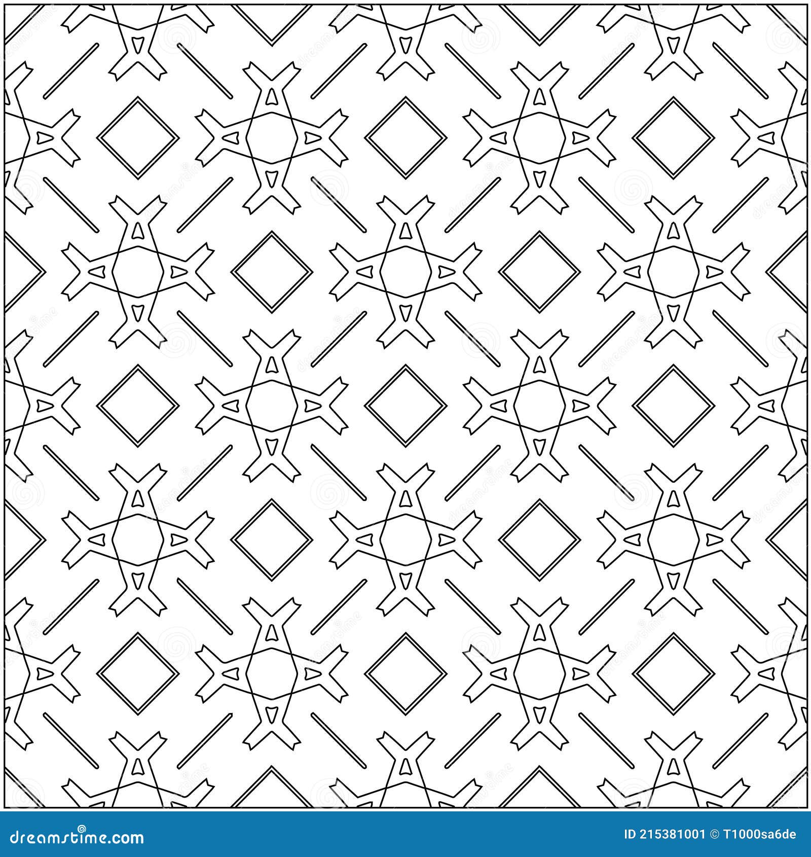 Geometric Vector Pattern with Triangular Elements. Seamless Abstract ...