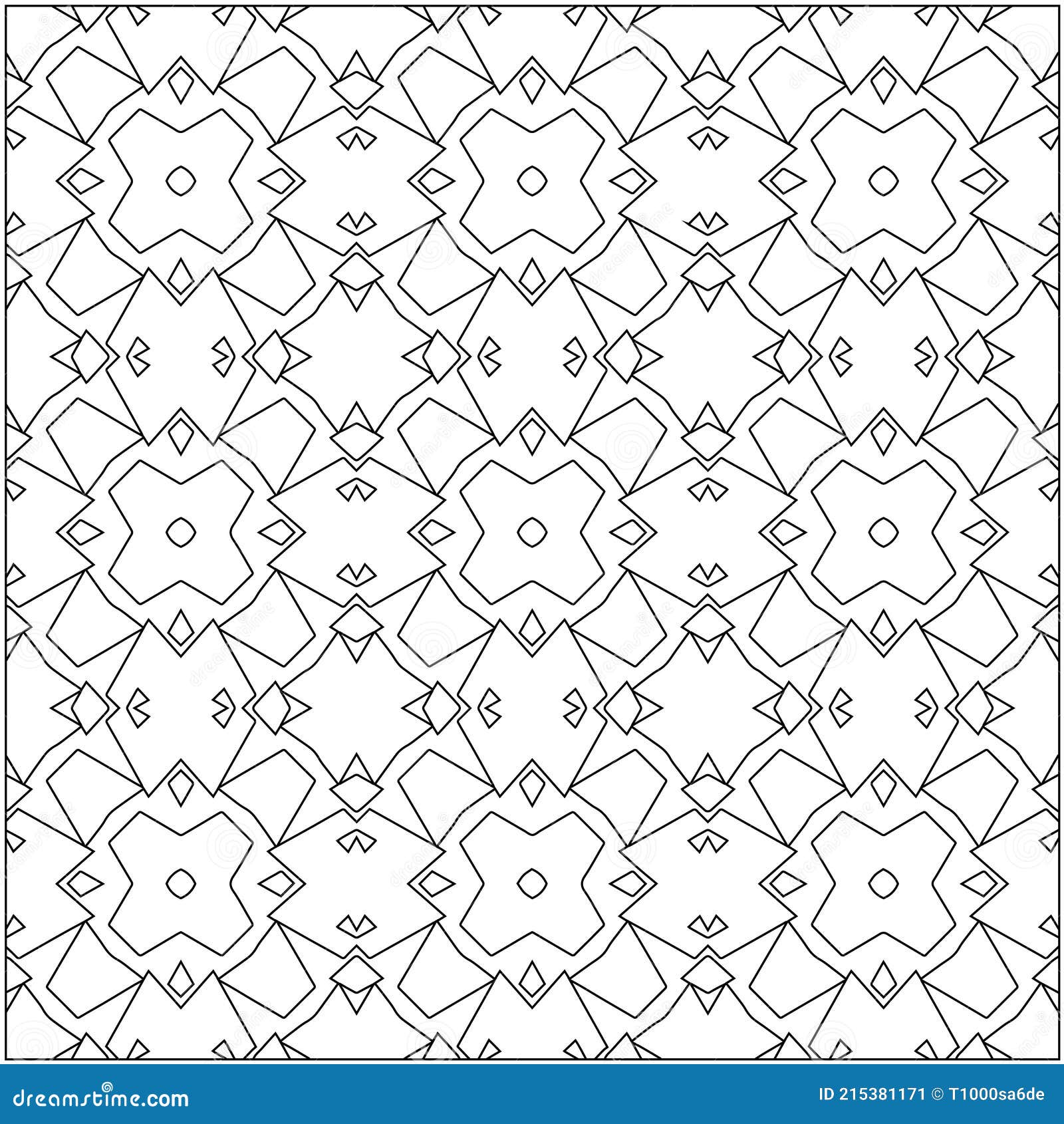 Geometric Vector Pattern with Triangular Elements. Seamless Abstract ...