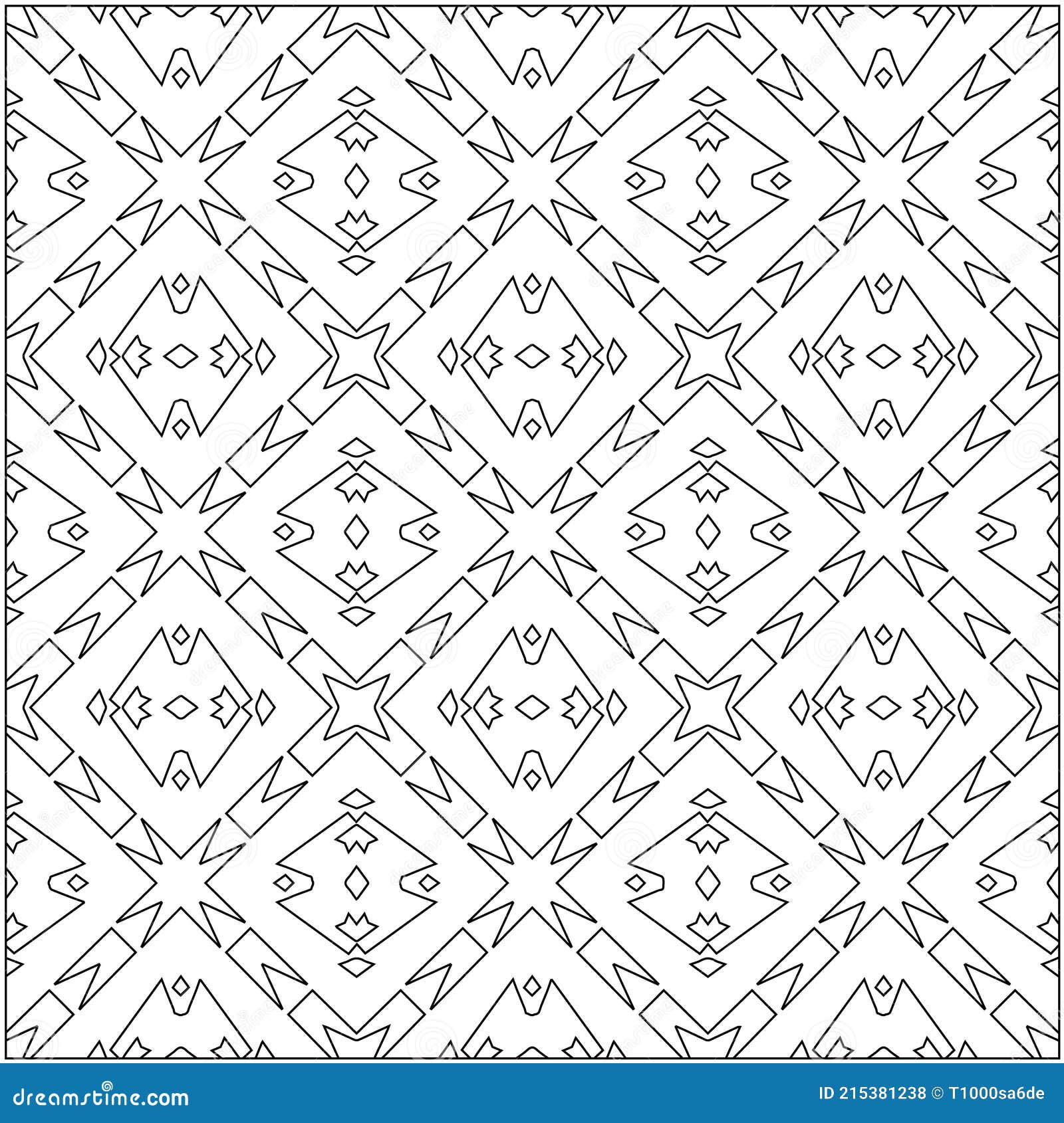 Geometric Vector Pattern with Triangular Elements. Seamless Abstract ...