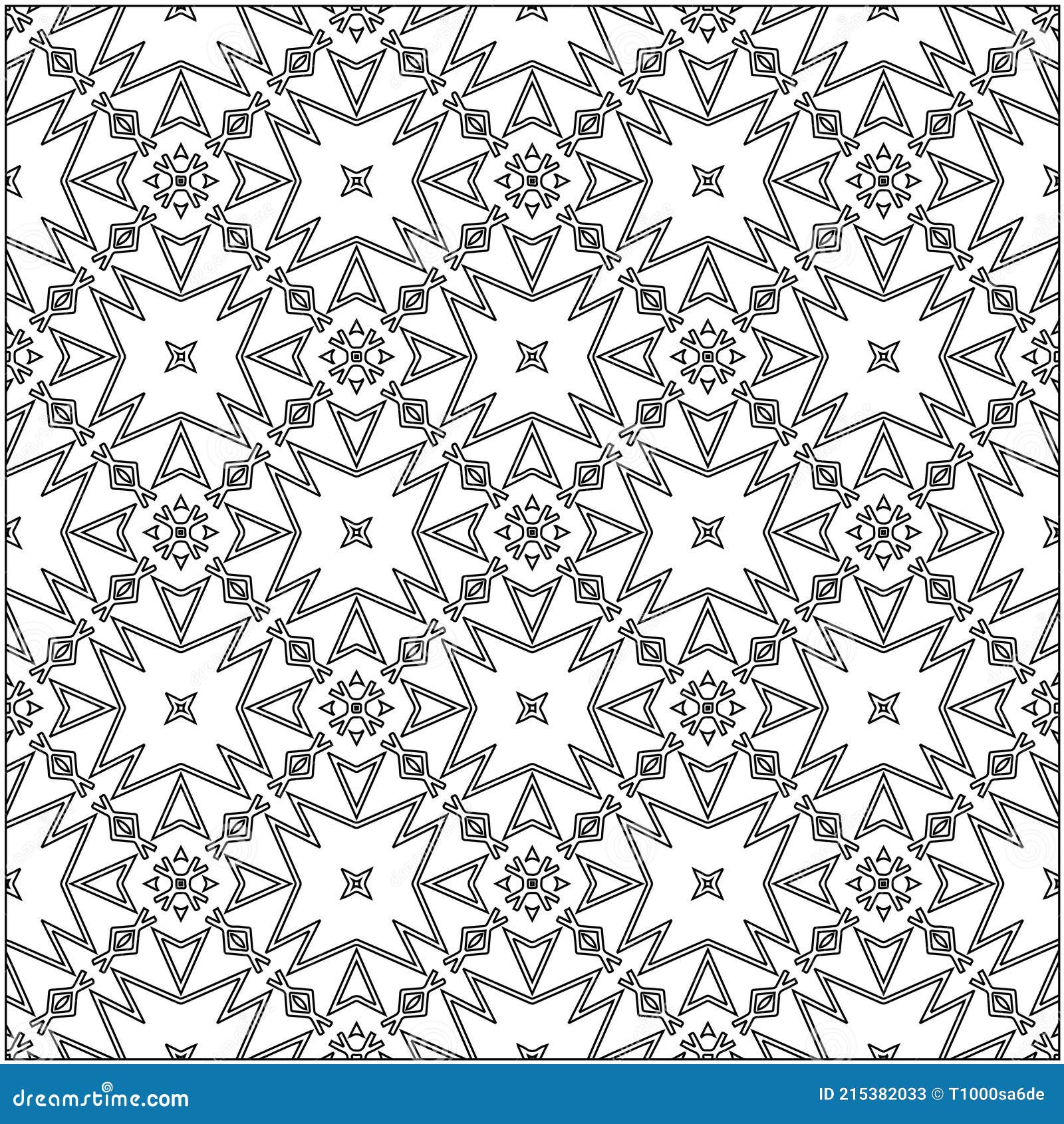Geometric Vector Pattern with Triangular Elements. Seamless Abstract ...