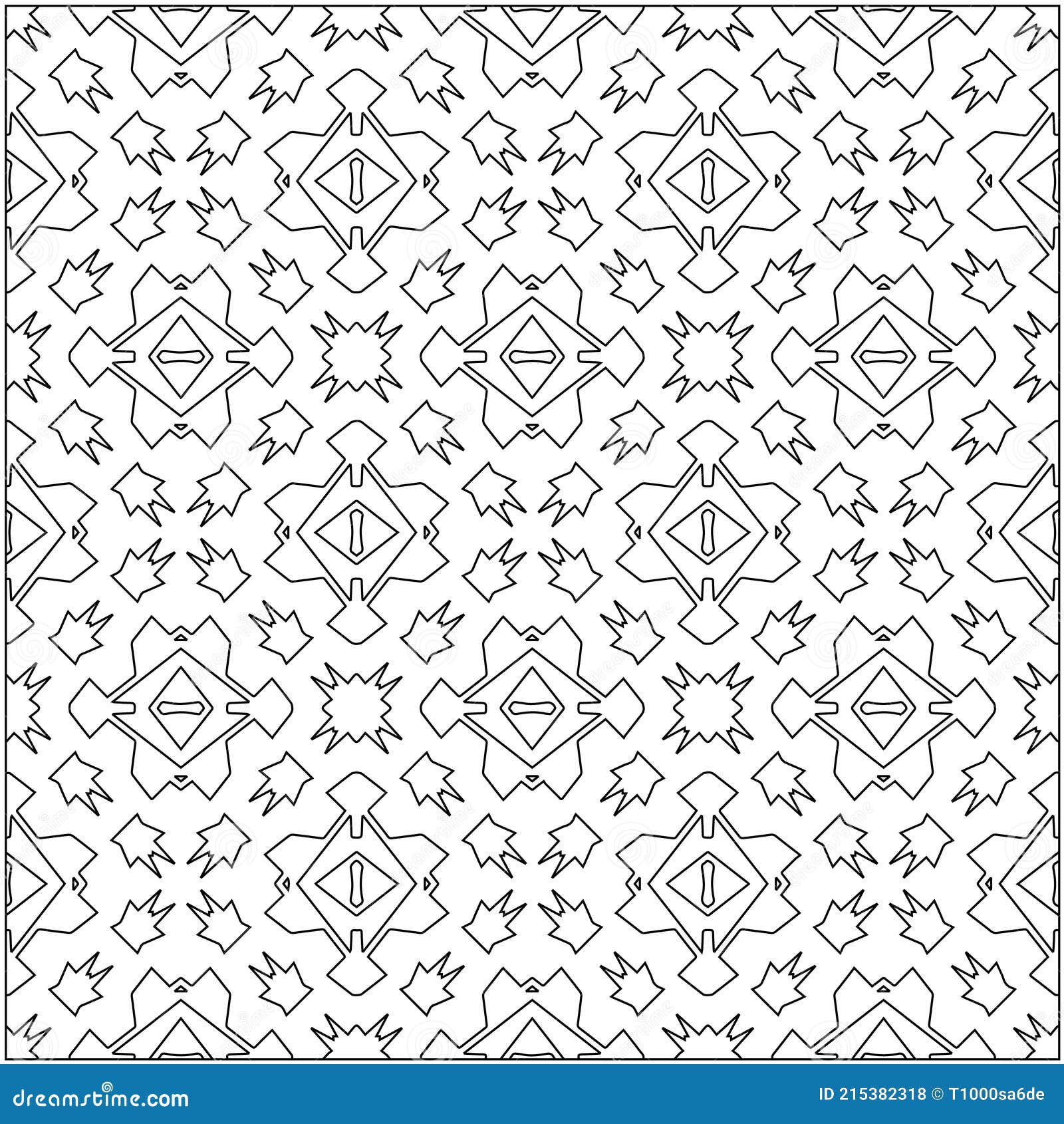 Geometric Vector Pattern with Triangular Elements. Seamless Abstract ...