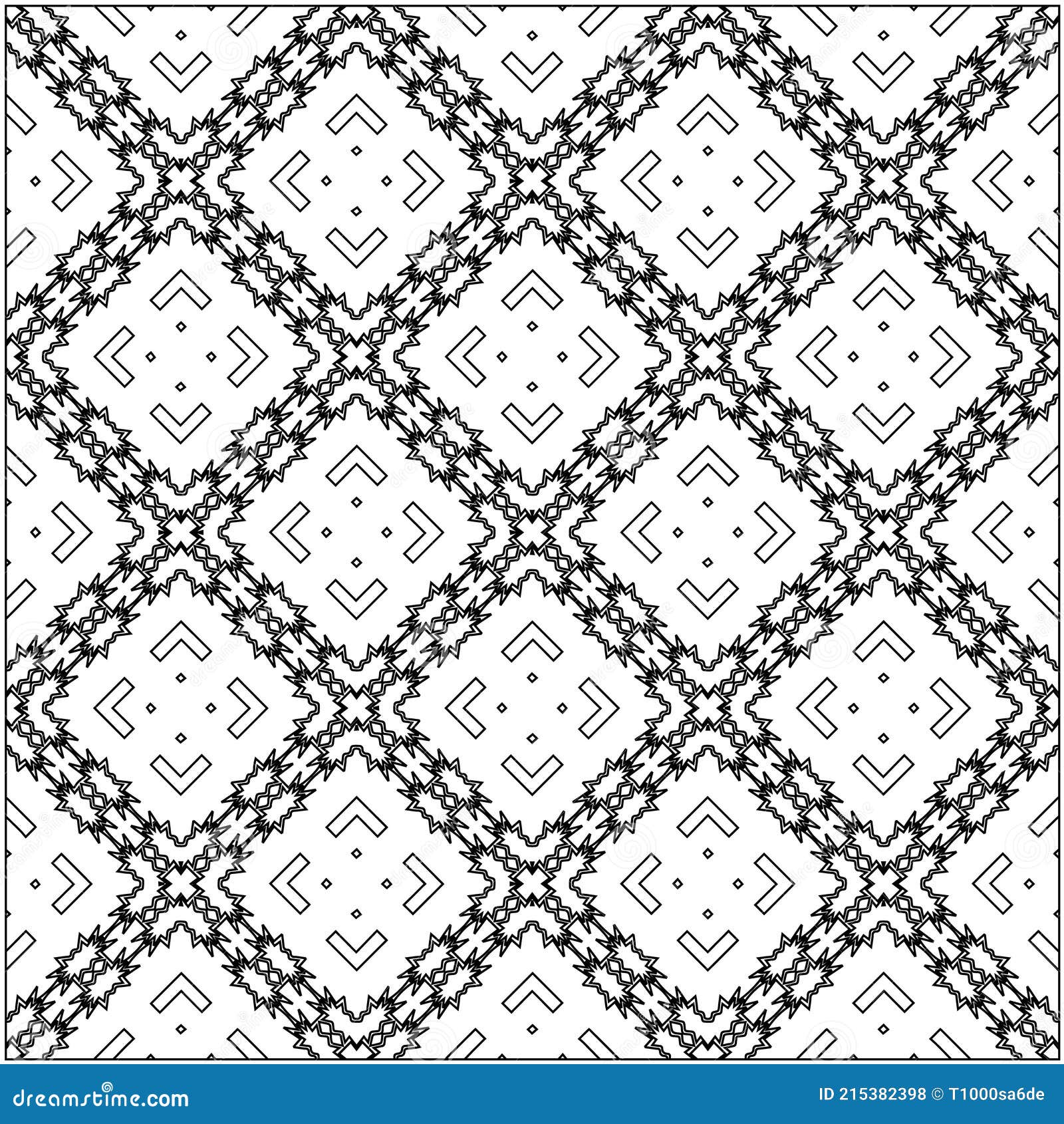 Geometric Vector Pattern with Triangular Elements. Seamless Abstract ...