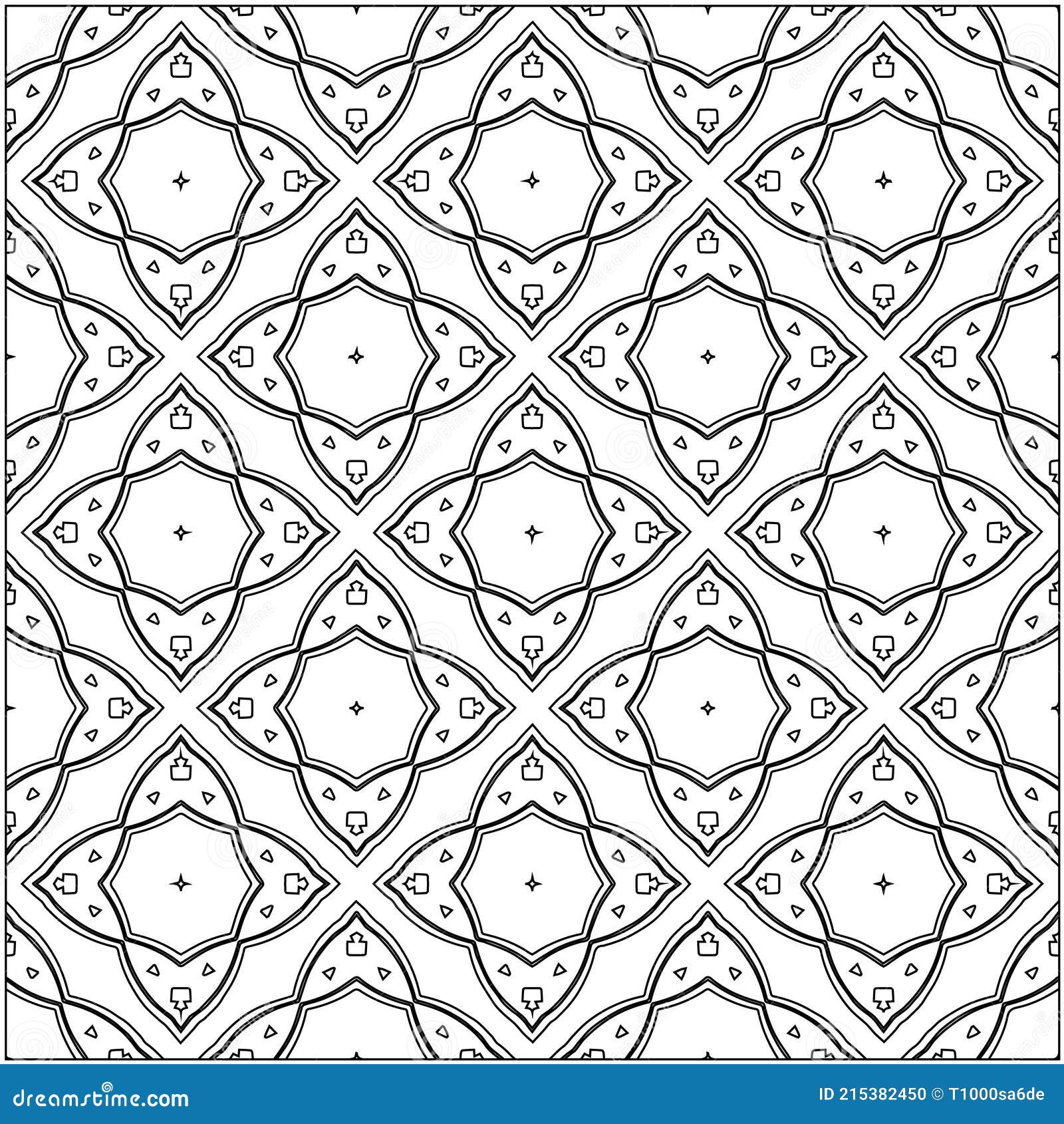 Geometric Vector Pattern with Triangular Elements. Seamless Abstract ...