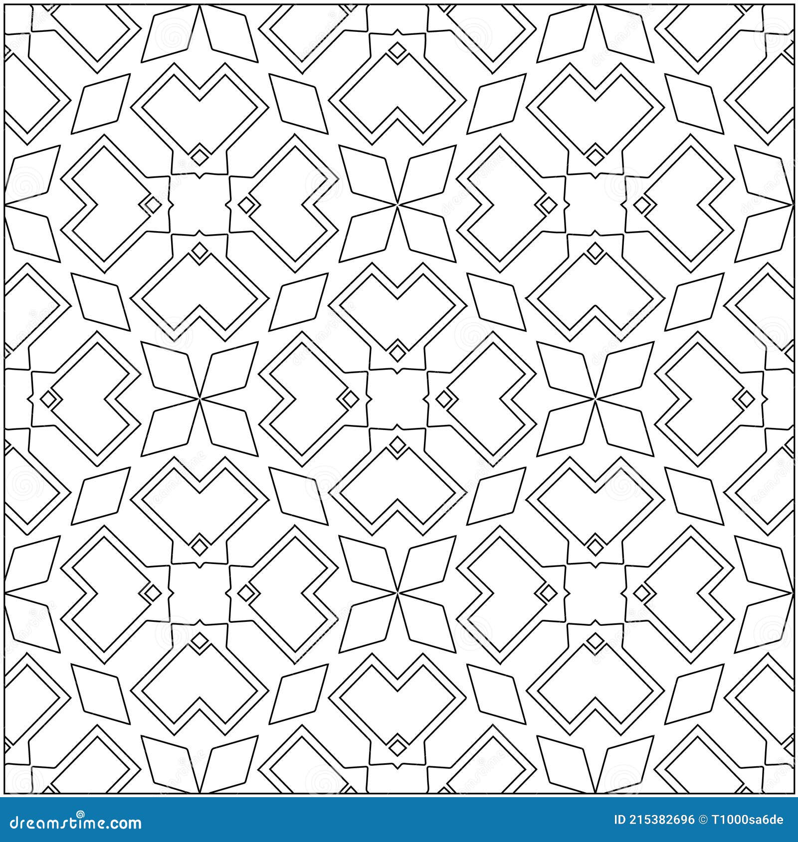 Geometric Vector Pattern with Triangular Elements. Seamless Abstract ...