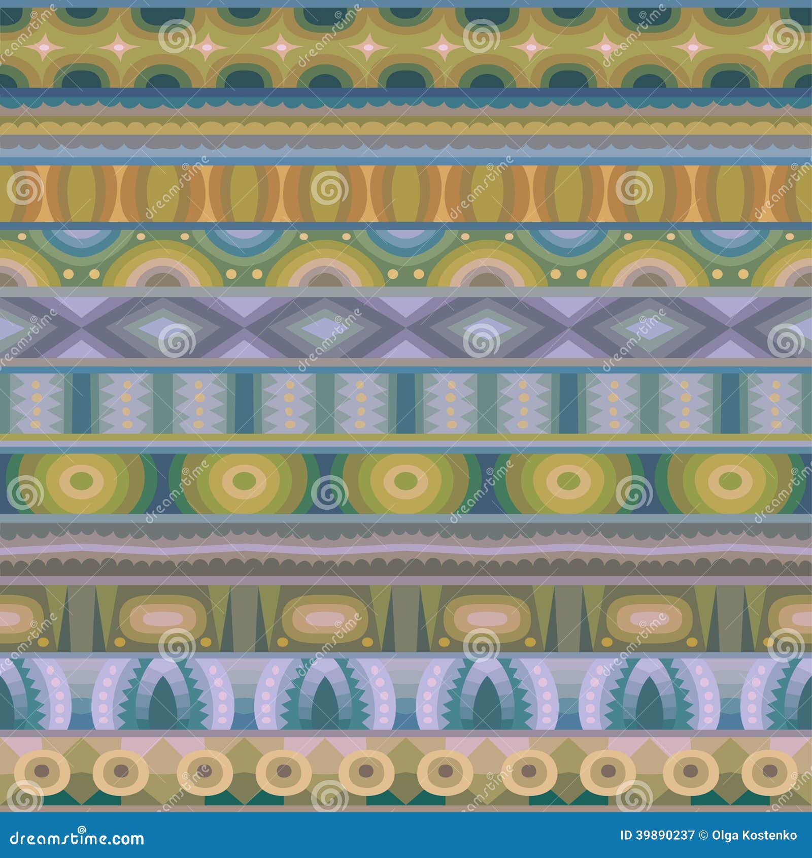 Geometric Vector Various Strips Motifs Stock Vector - Illustration of ...