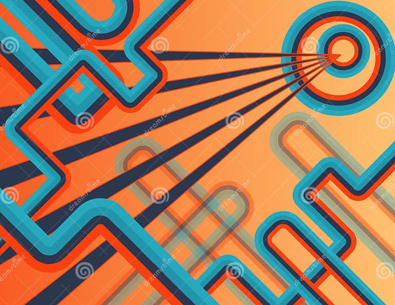 Geometric Vision stock vector. Illustration of sight, eyesight - 5554332