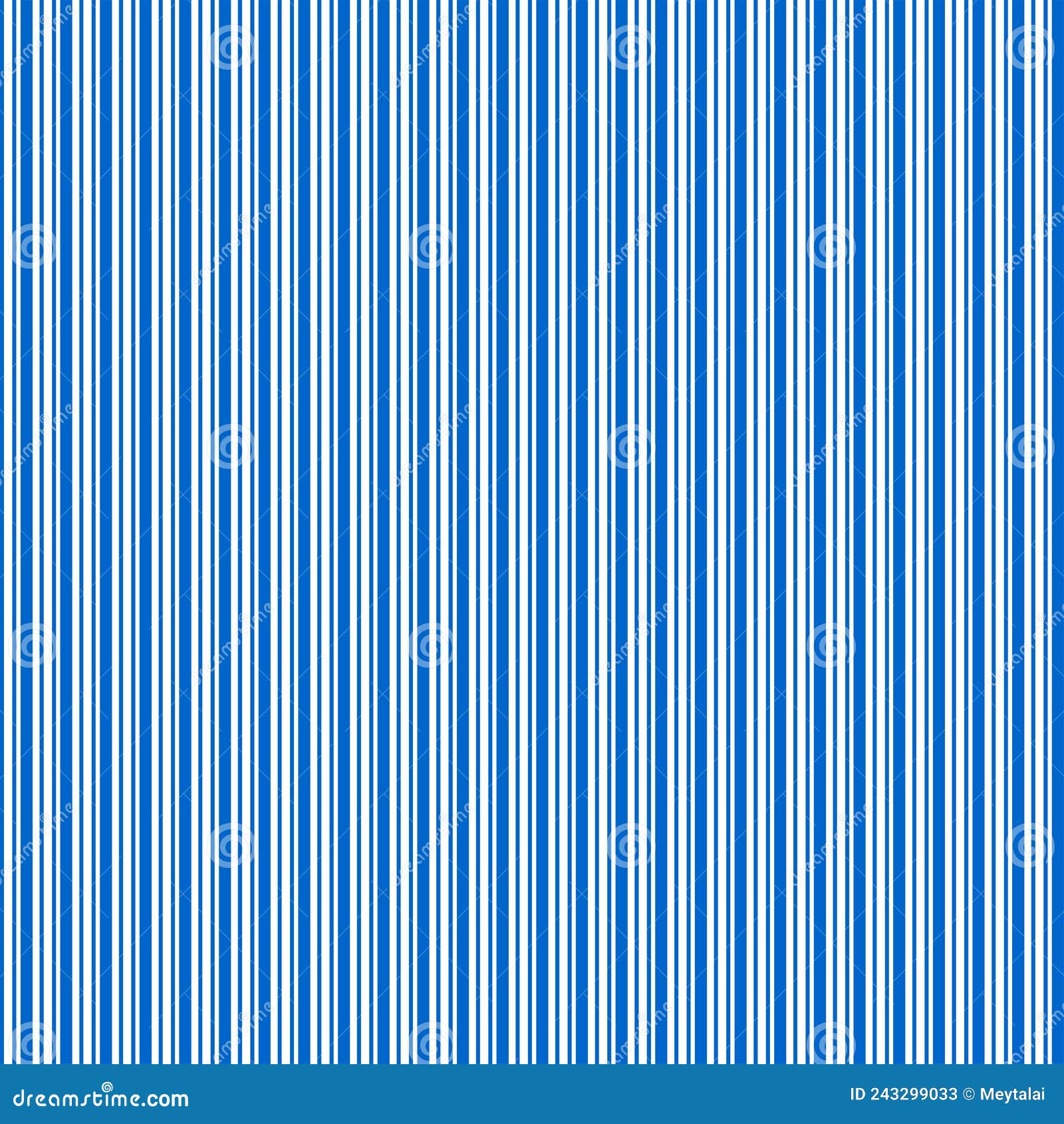 Vector Seamless Pattern, Blue Stripes on Light Blue Background, Stock ...