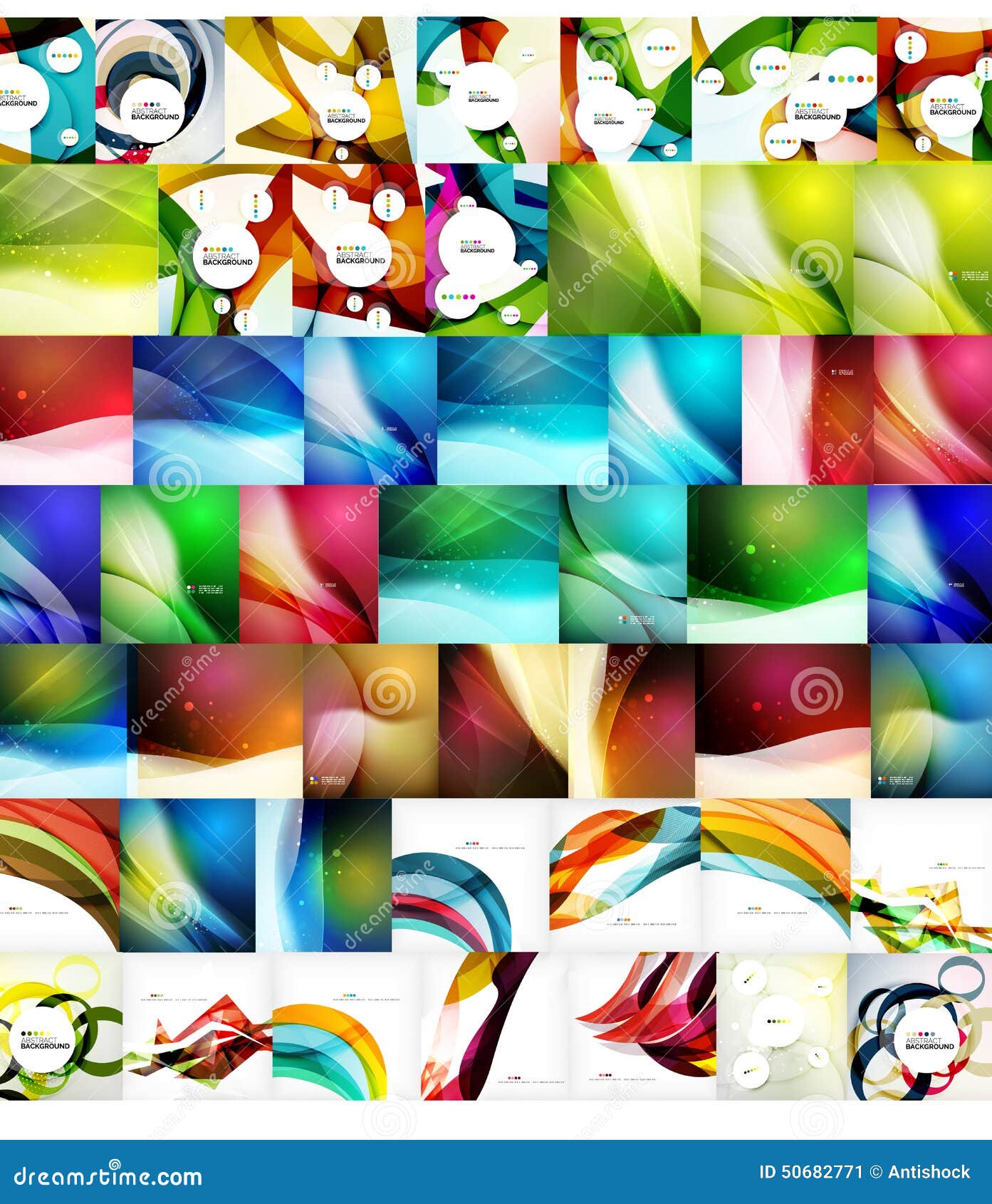 Geometric Wave Abstract Backgrounds, Vector Mega Stock Vector ...