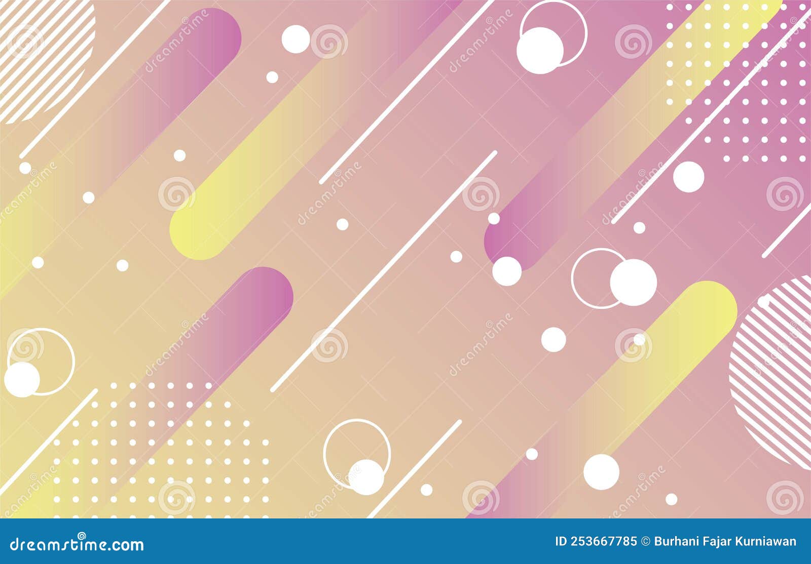 Abstract Geometric Wave Gradient Background Vector Illustration Stock ...