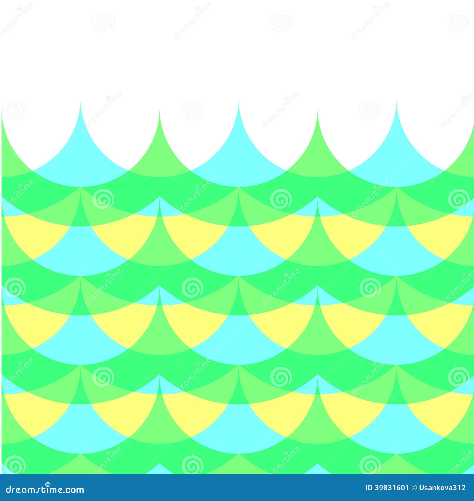 Geometric wave stock vector. Illustration of abstract - 39831601