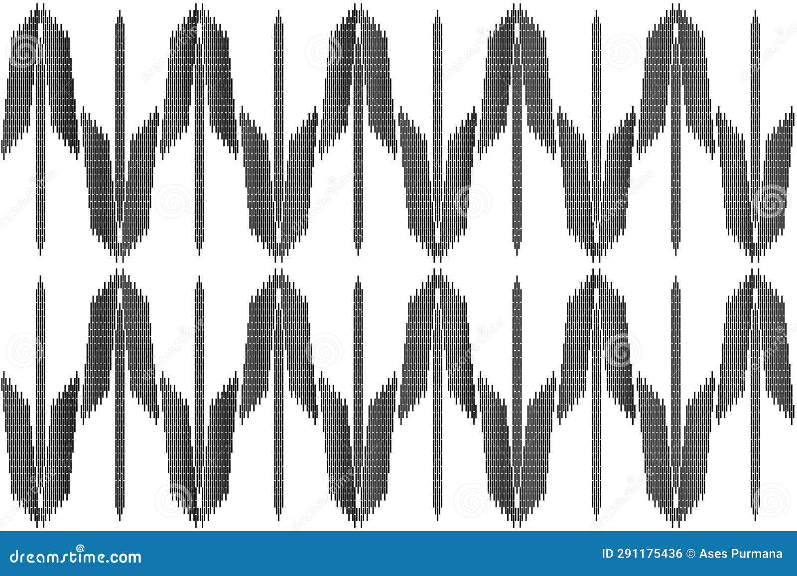 Geometric of Stripe Pattern of Ethnic Style. Set 3 Stock Photo - Image ...