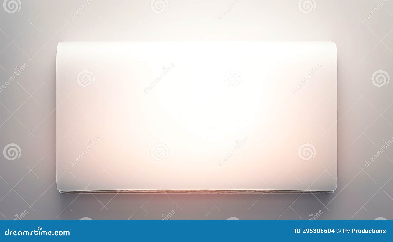 Geometric White Background with Soft Light, Copy Space. Stock ...