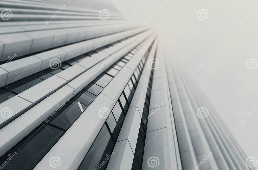 Geometric White Wall Design with Angled Patterns in a Modern Interior ...