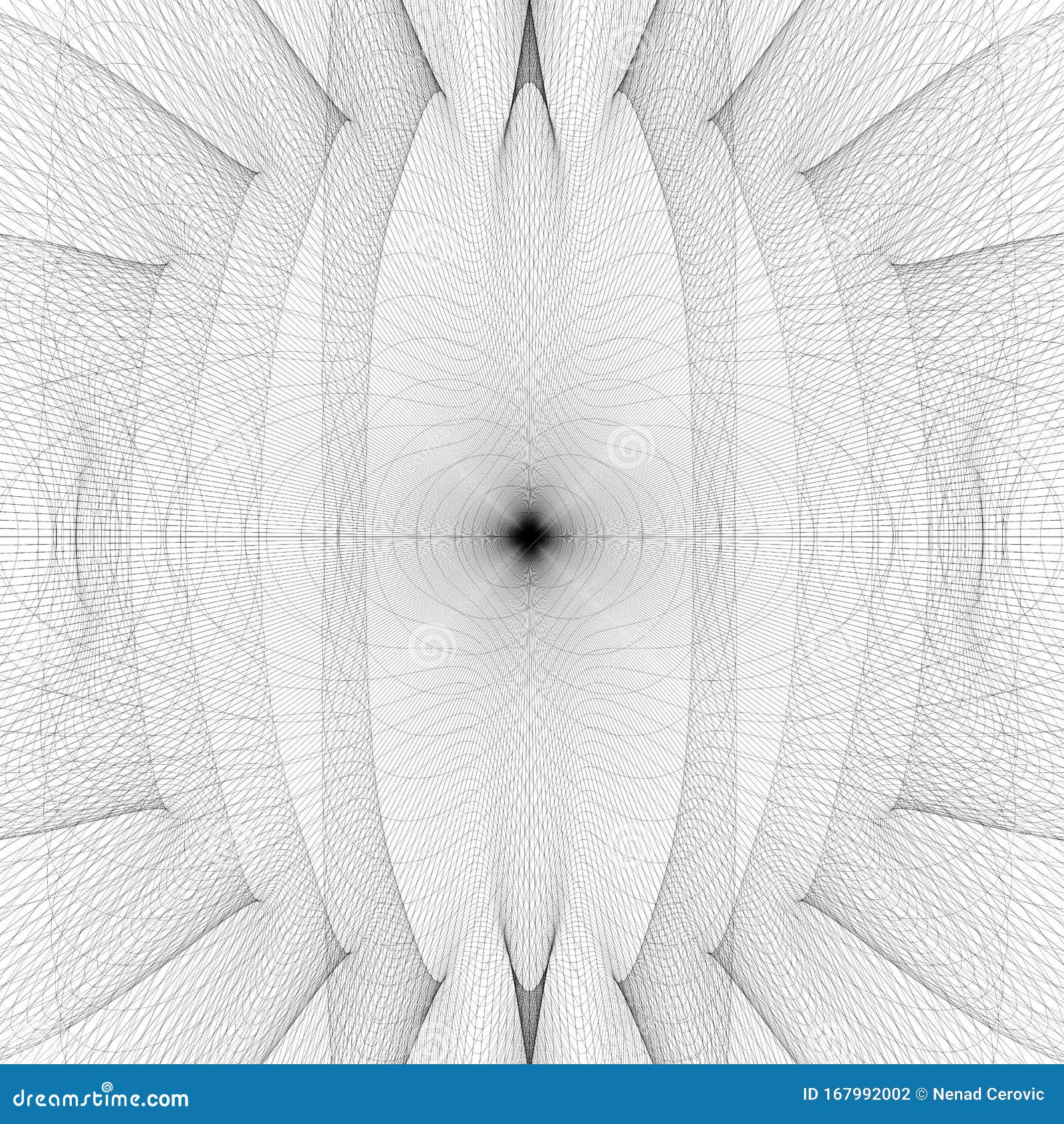 Geometric Wire Frame Shape Vector. Abstract Modern Shape Wire Structure ...