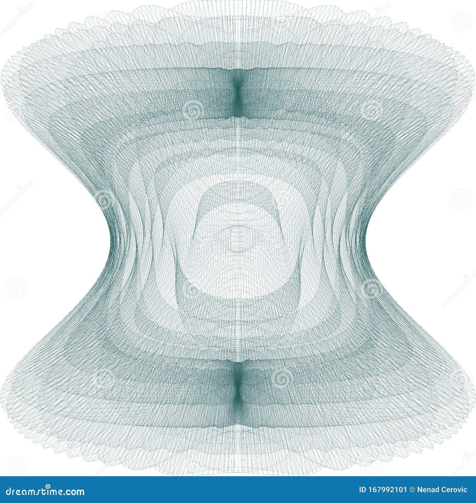 Geometric Wire Frame Shape Vector. Abstract Modern Shape Wire Structure ...