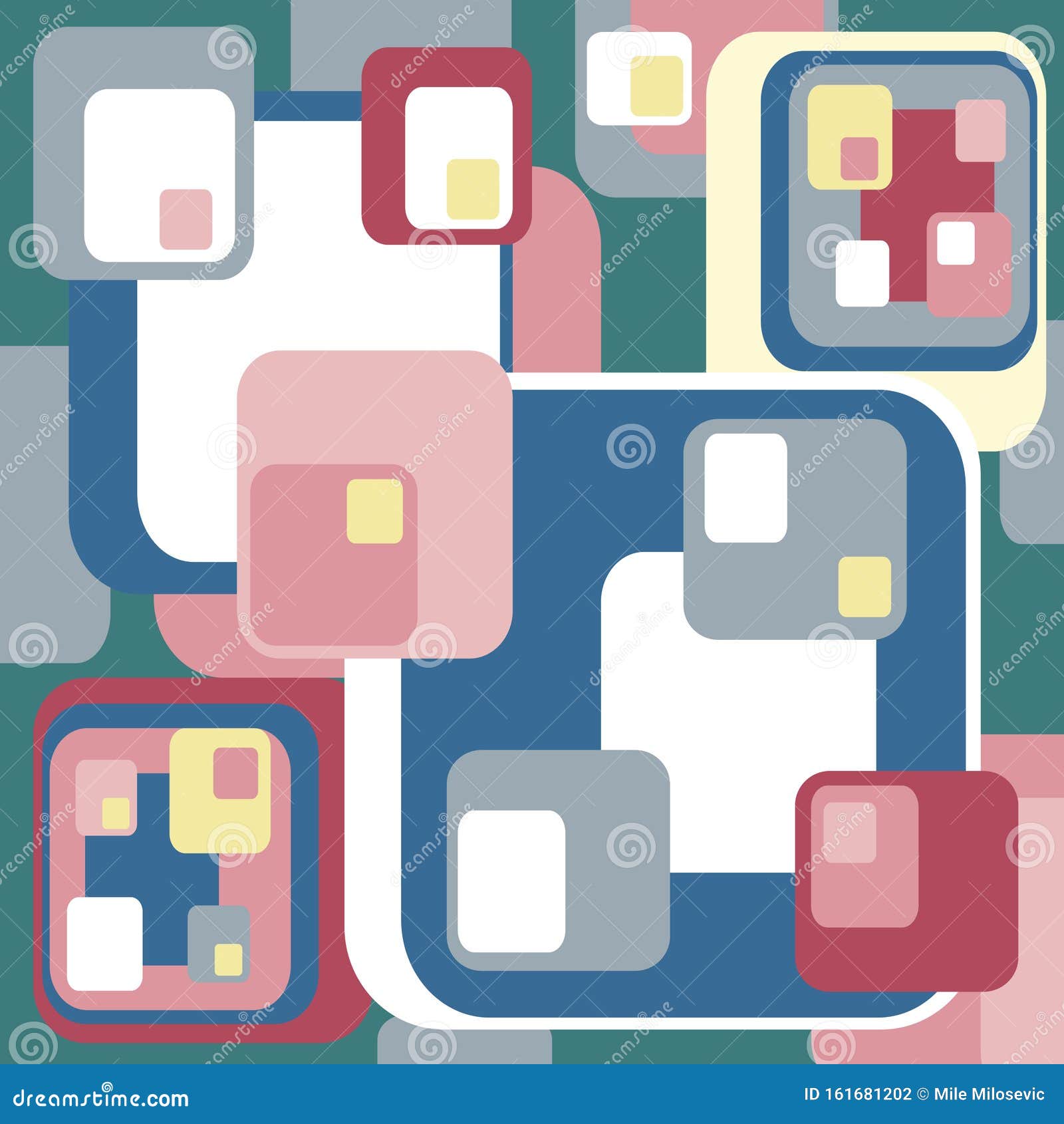 Abstract Cube Pattern Background, Vector Graphic Illustration Stock ...