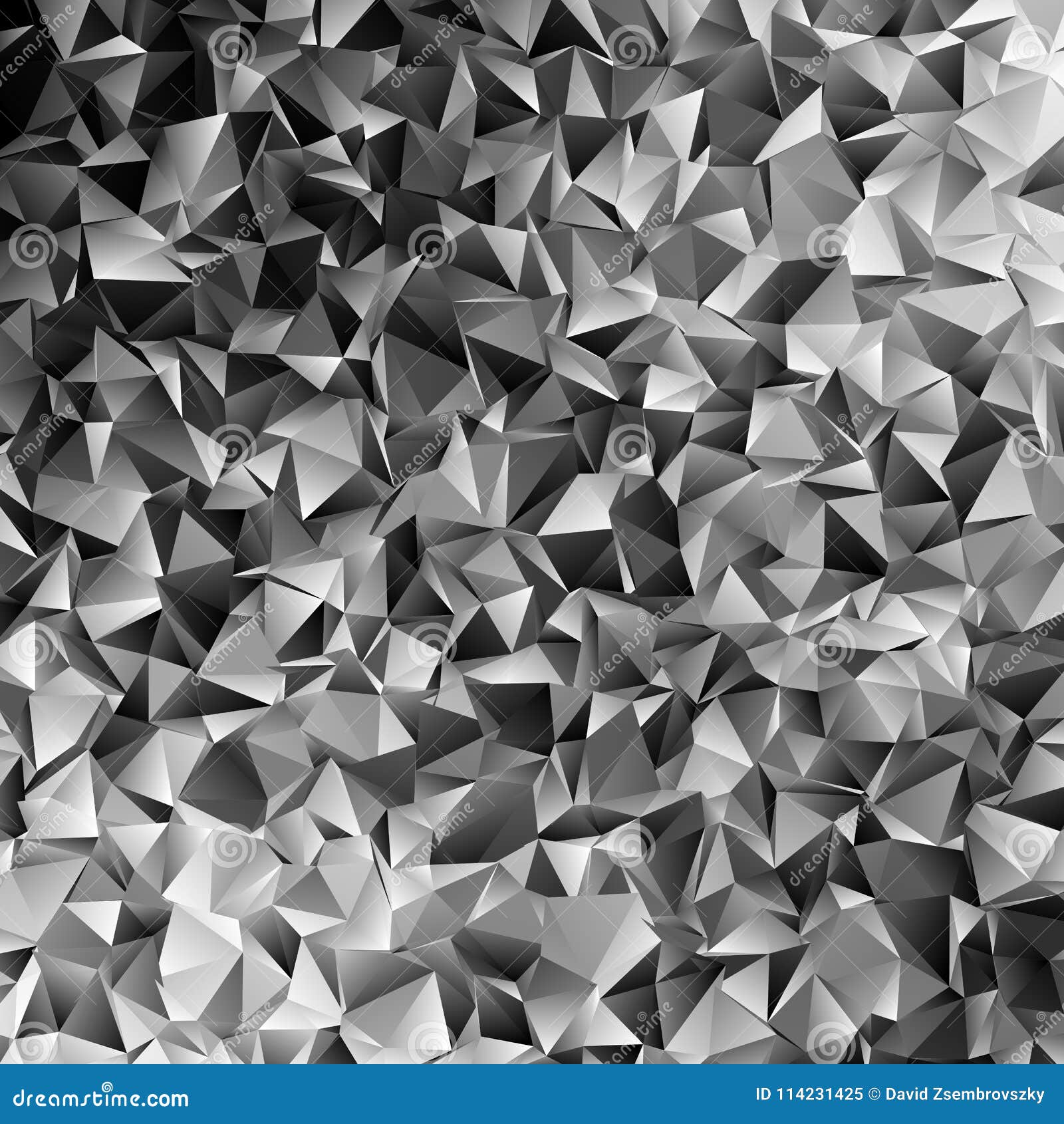 Abstract Triangle Polygon Background Design Stock Vector - Illustration of effect, backdrop ...