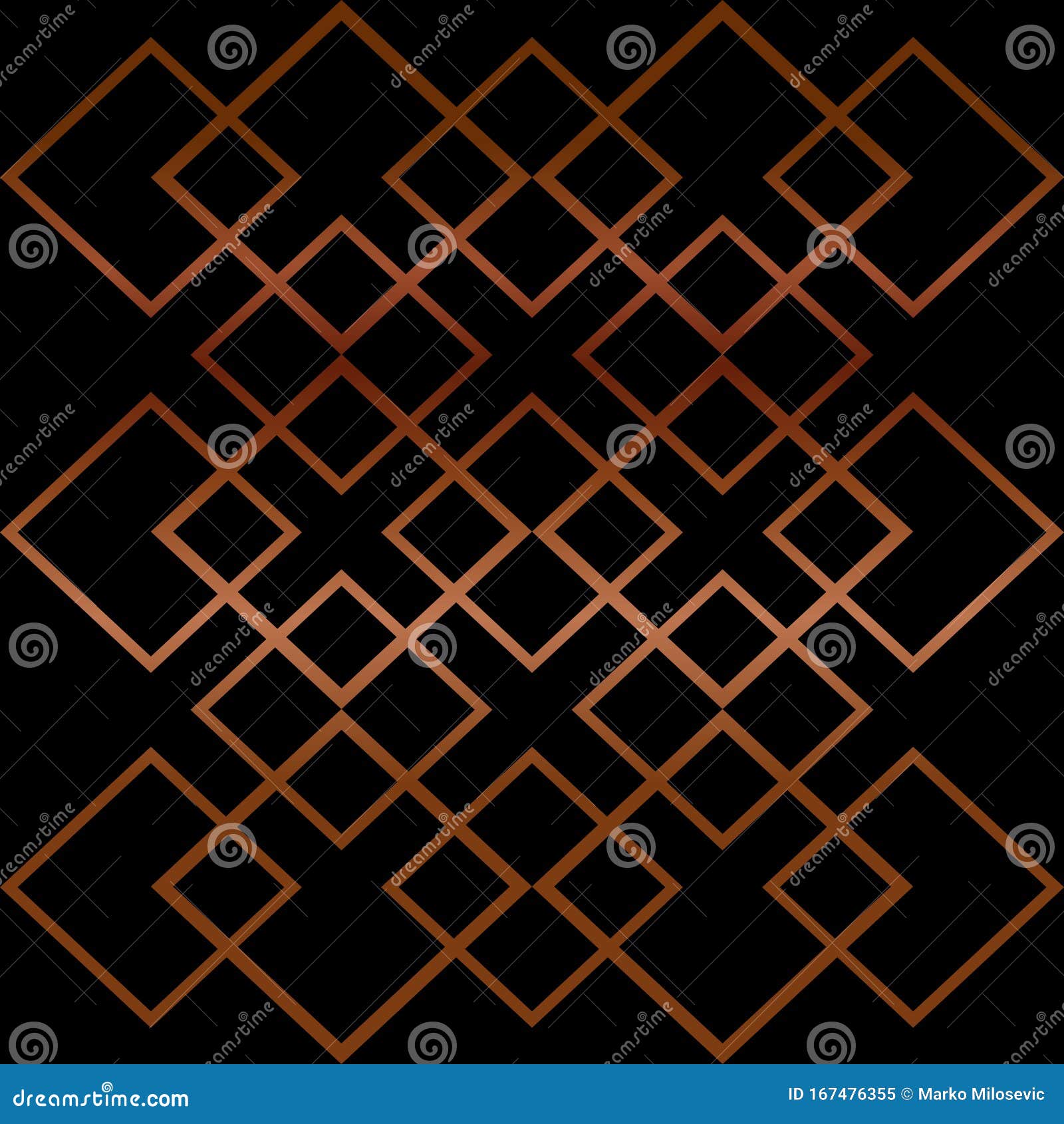Abstract Geometric Square Lines Pattern Background, Vector Graphic ...