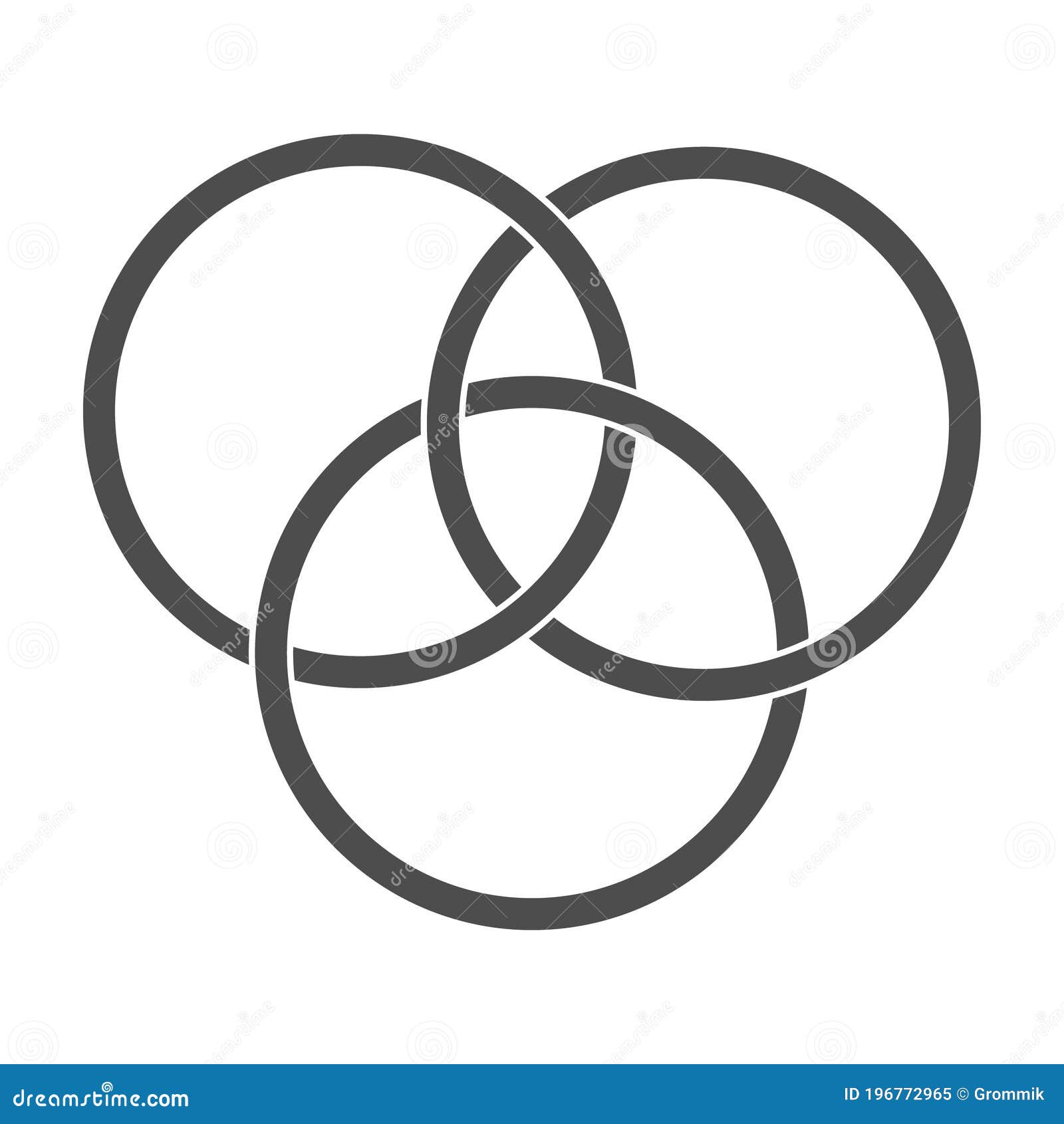 Geometrical Abstraction. the Intersection of the Geometric Shapes ...