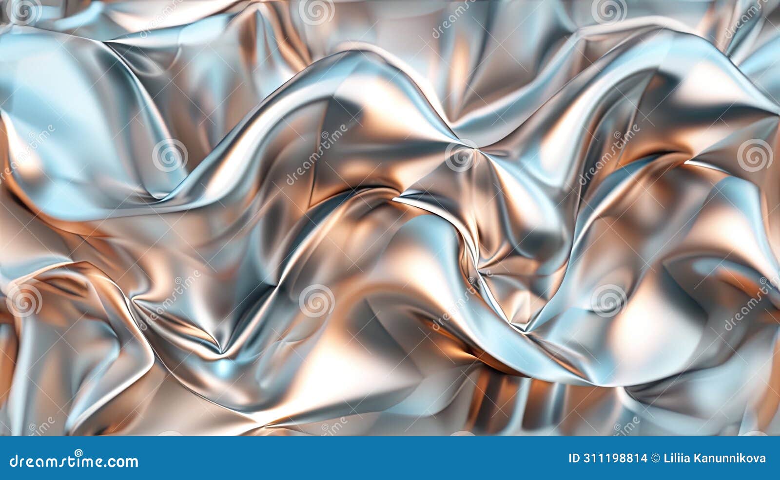 A Geometrical Background Characterized by a Lustrous Metal Surface ...