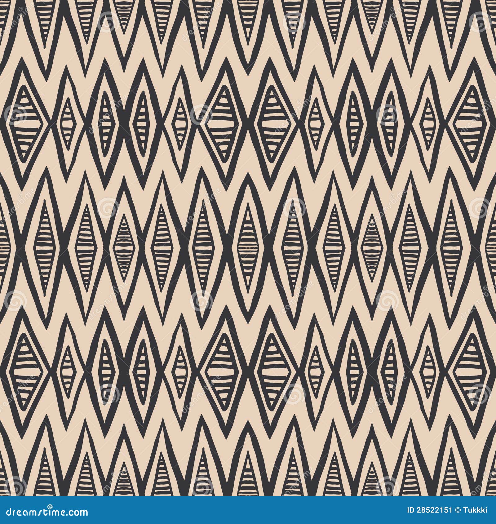 Geometrical Bold Pattern, Art Deco Style Stock Vector - Illustration of ...