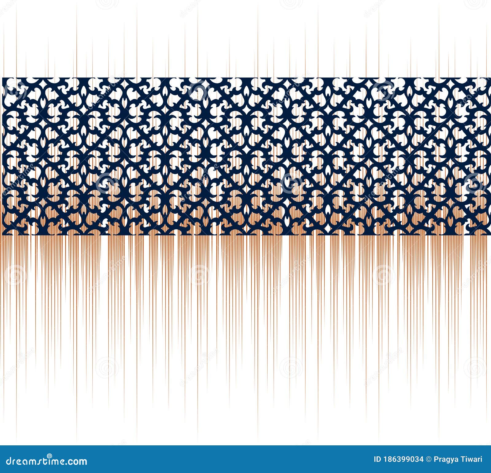 Geometrical Border Pattern Image Background Stock Illustration ...