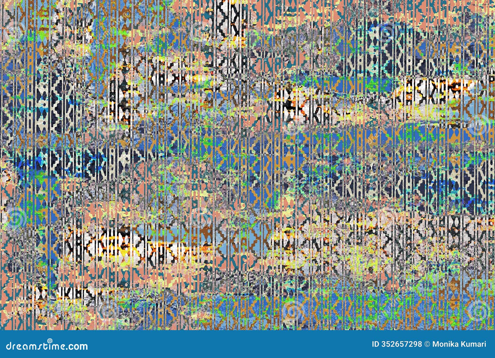 Geometrical Carpet Abstract Pattern in High Definition Texture Isolated ...