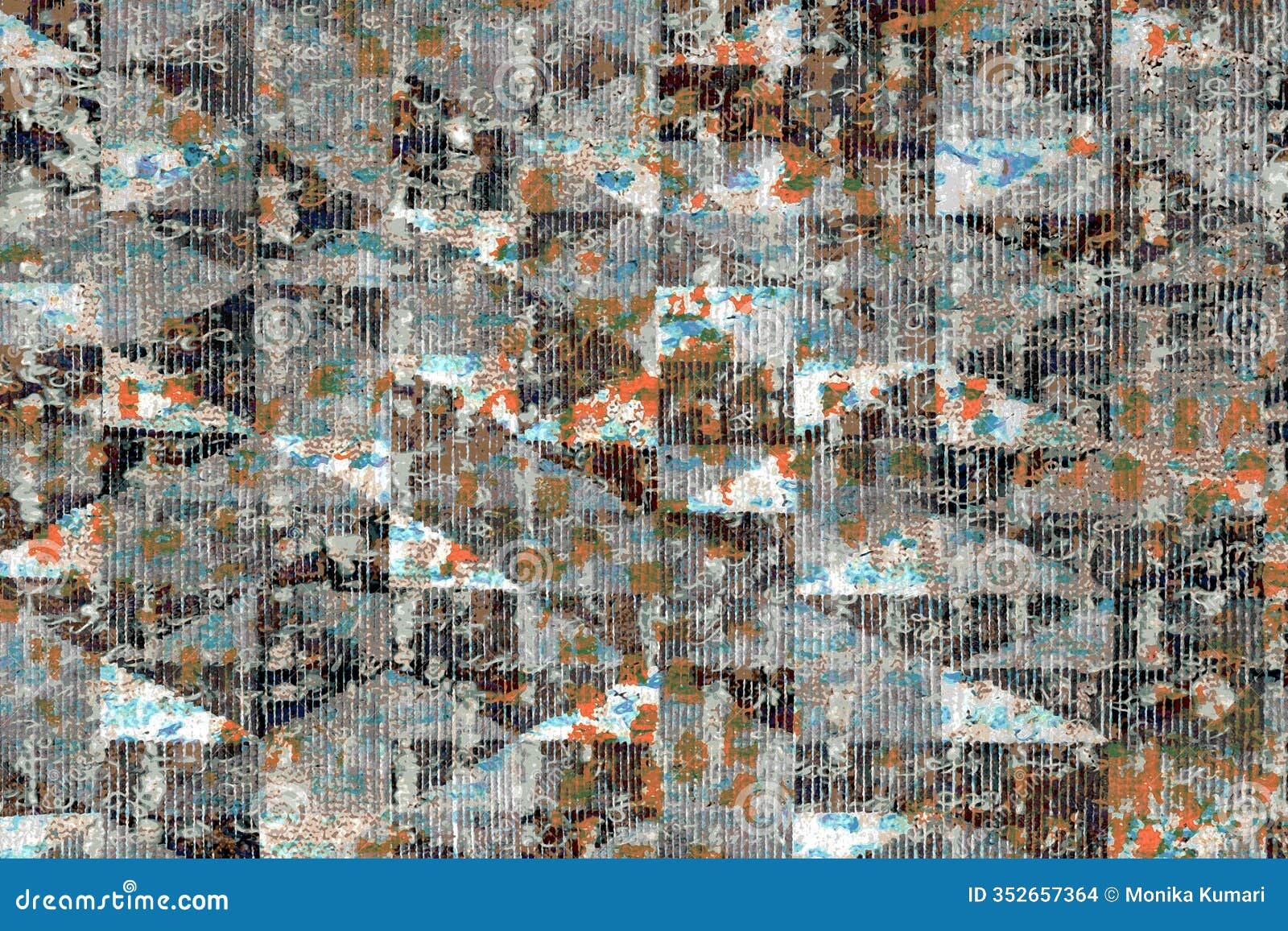 Geometrical Carpet Abstract Pattern in High Definition Texture Isolated ...