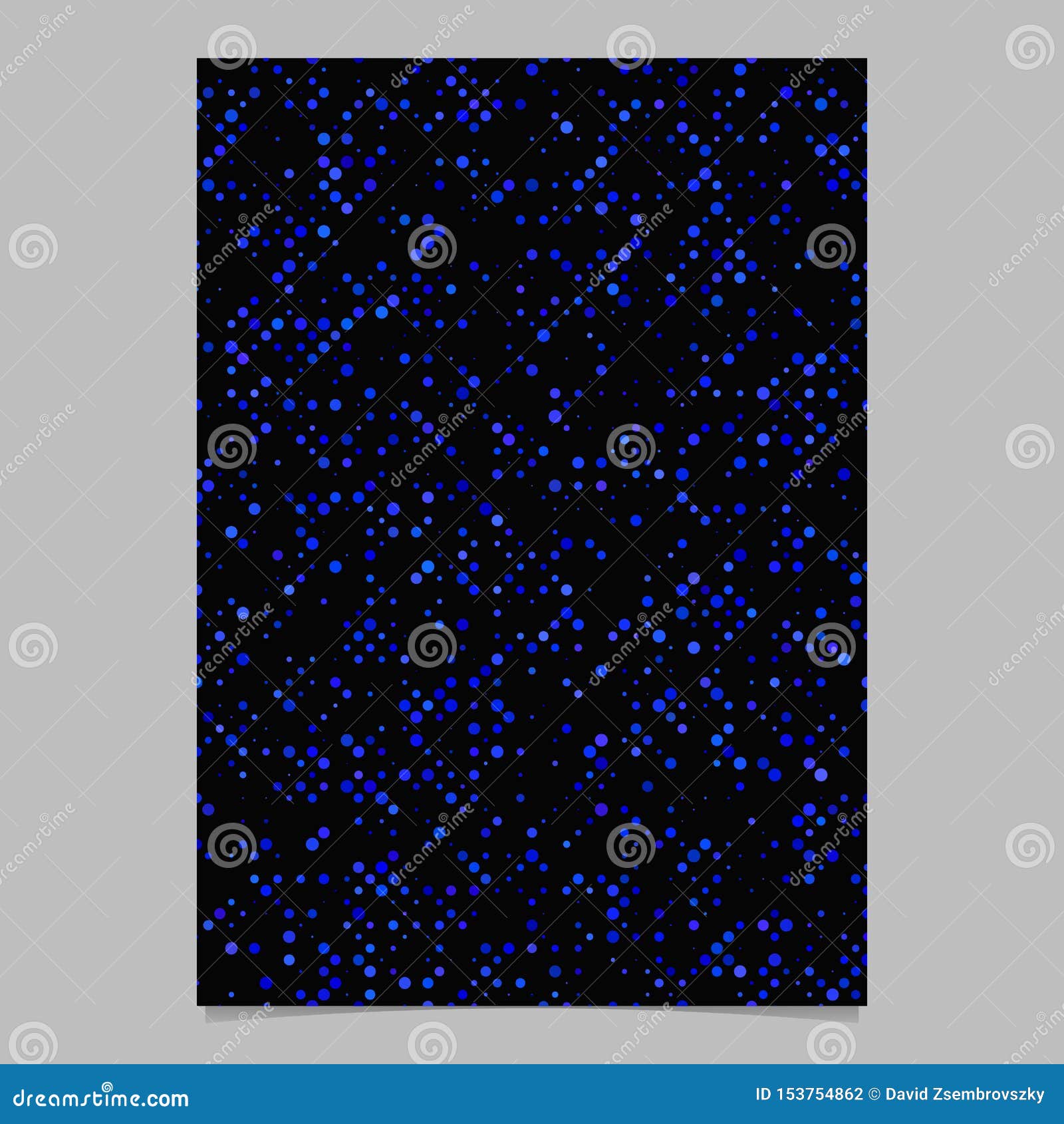 Geometrical Circle Pattern Poster Template Background - Vector Graphic ...