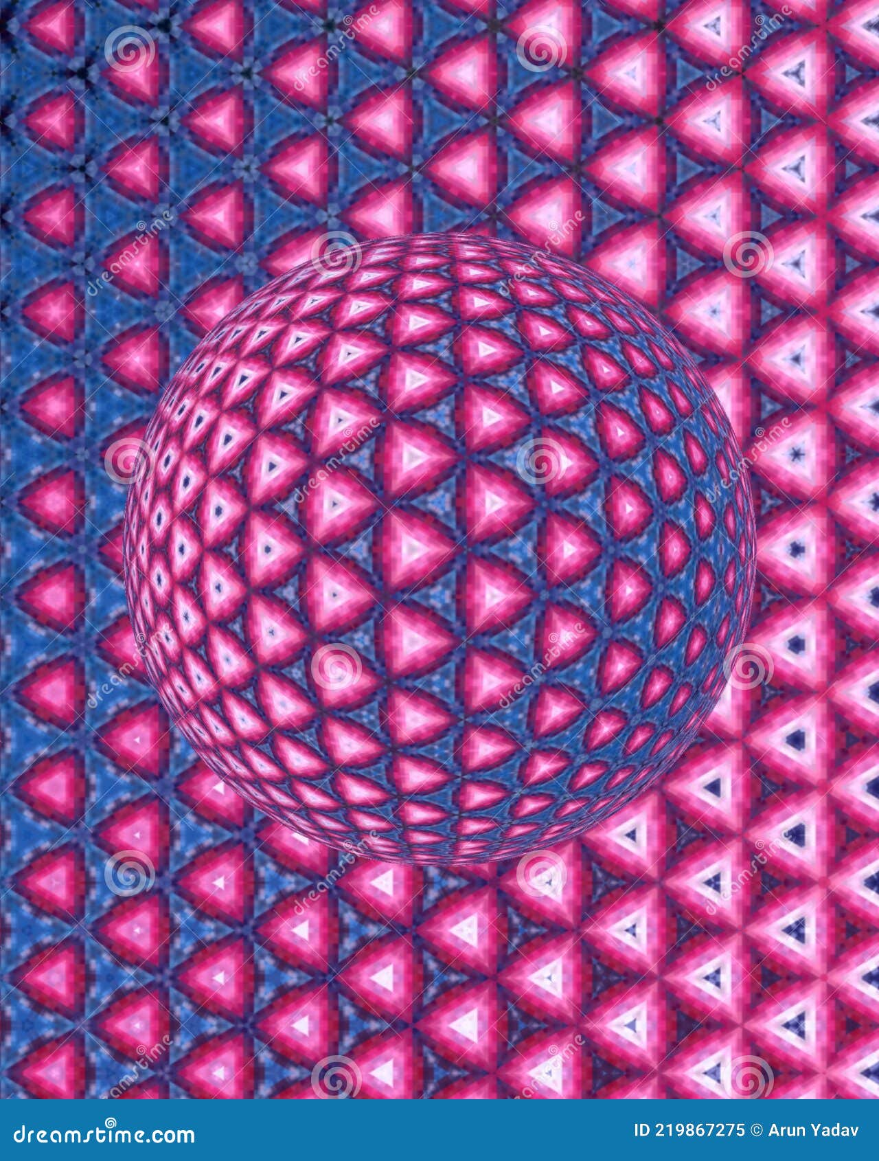 Geometrical Colourful Glass Compound Eye Effects Pattern Design Stock ...