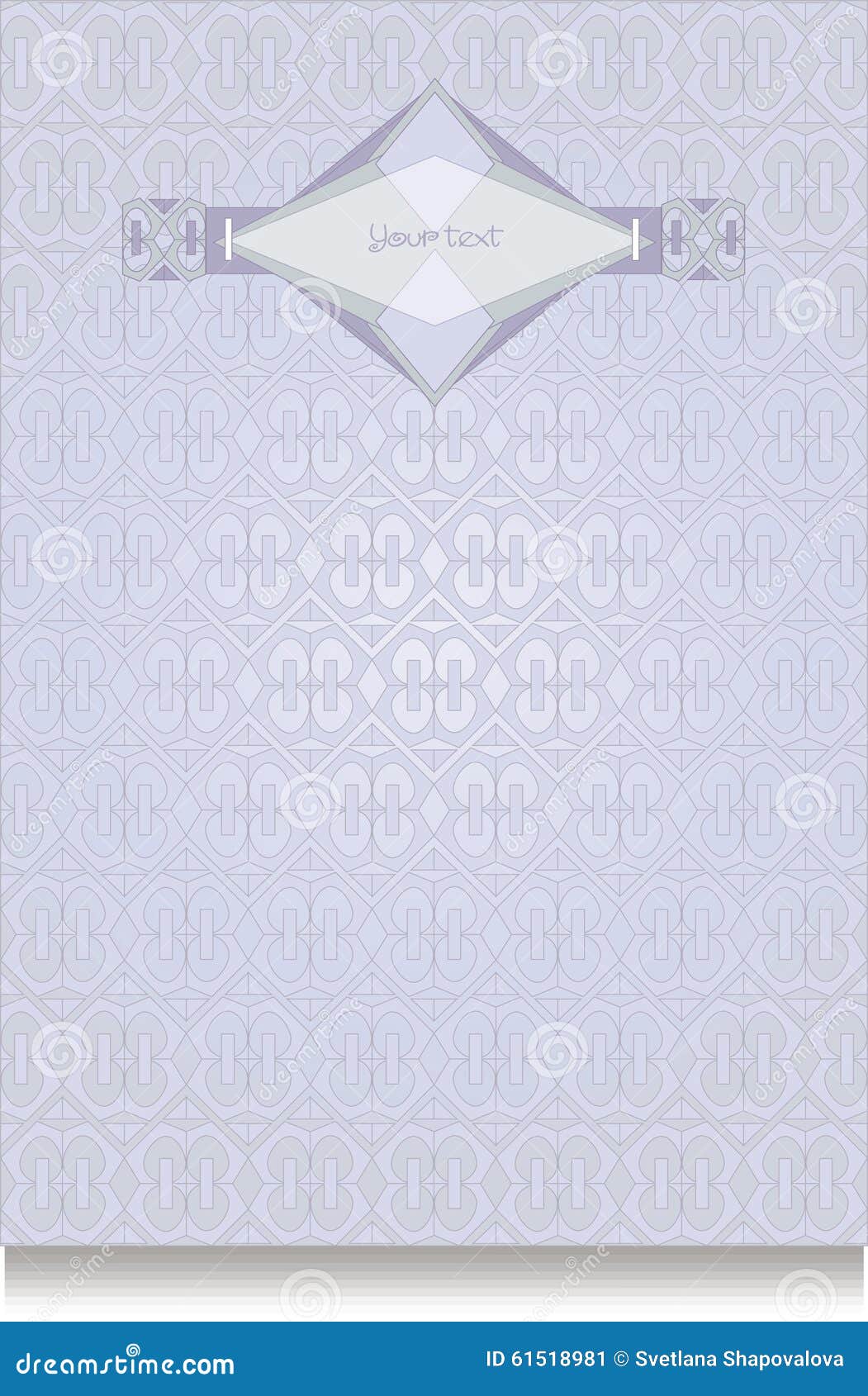 Geometrical Design Pastel Colored Background for Flyer Stock Vector ...