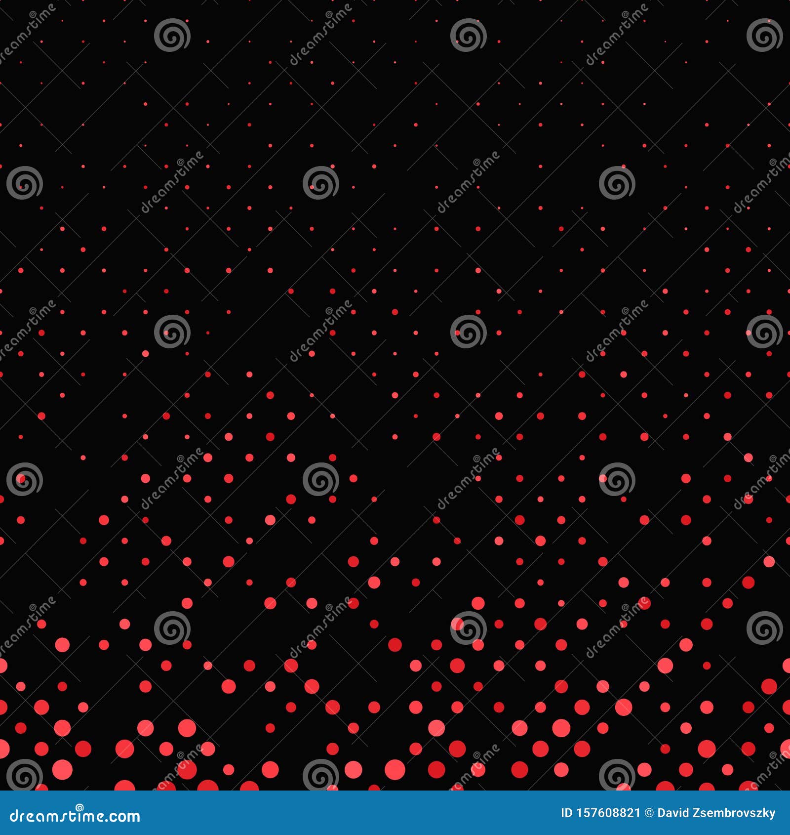 Geometrical Dot Pattern - Vector Snowfall Background Stock Vector ...