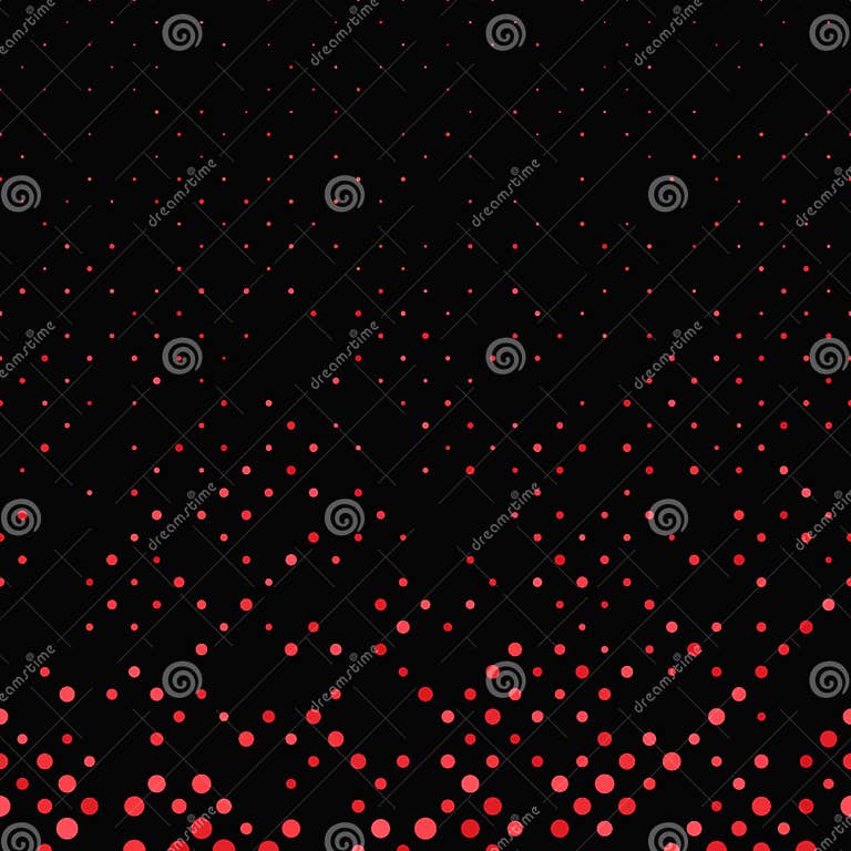 Geometrical Dot Pattern - Vector Snowfall Background Stock Vector ...