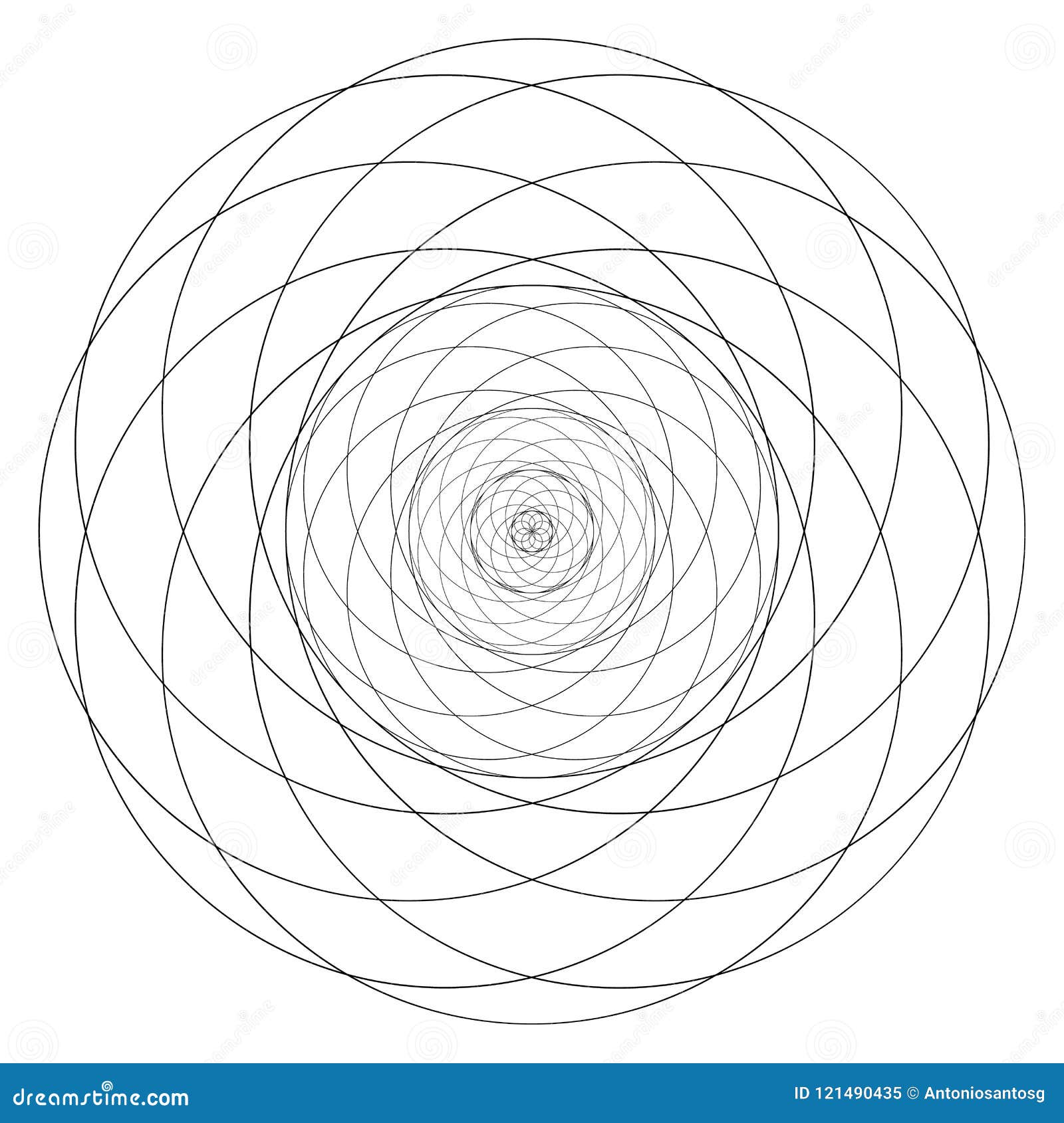 Linear Sri Yantra Icon From Geometry Outline Collection. Thin Line Sri ... Linear Sri Yantra Icon From Geometry Outline Collection. Thin Line Sri ...