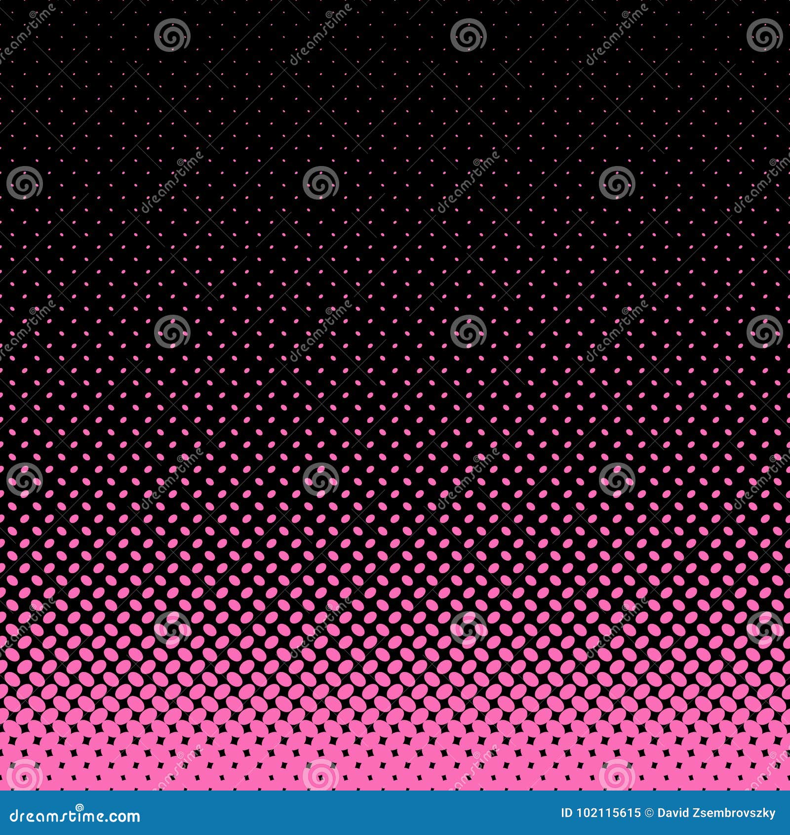Geometrical Halftone Ellipse Pattern Background - Vector Graphic from Pink Diagonal Elliptical ...