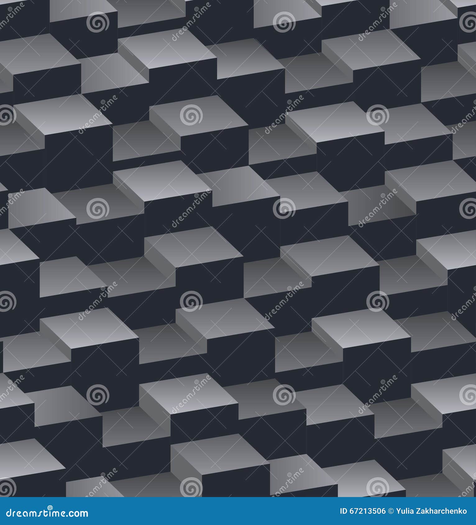 Geometrical Horizontal Seamless Pattern Stock Vector - Illustration of ...