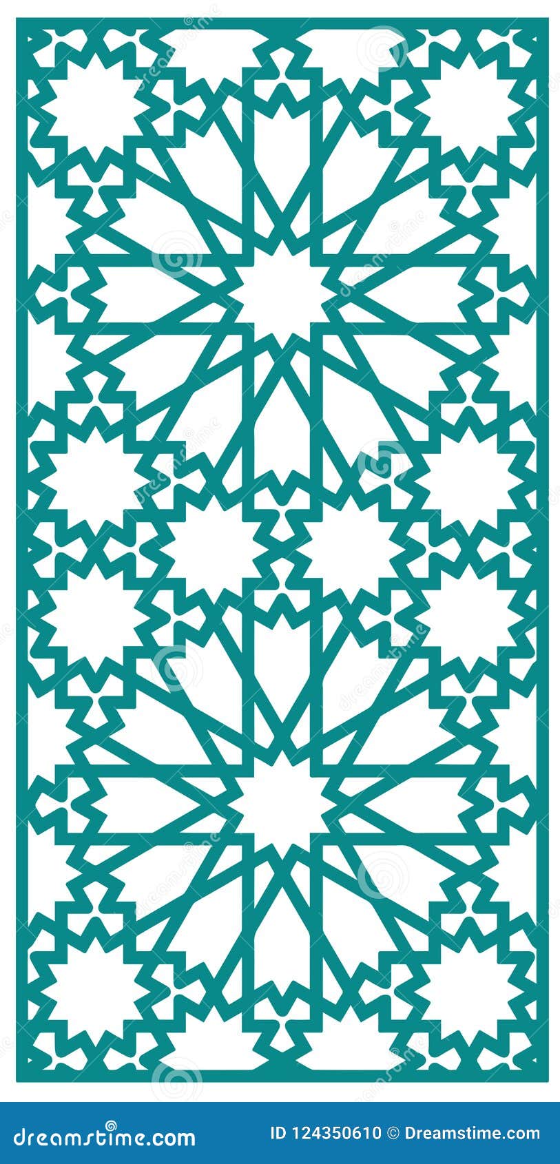 CNC JALI PATTERN, Router Cut Pattern, Stock Illustration - Illustration ...