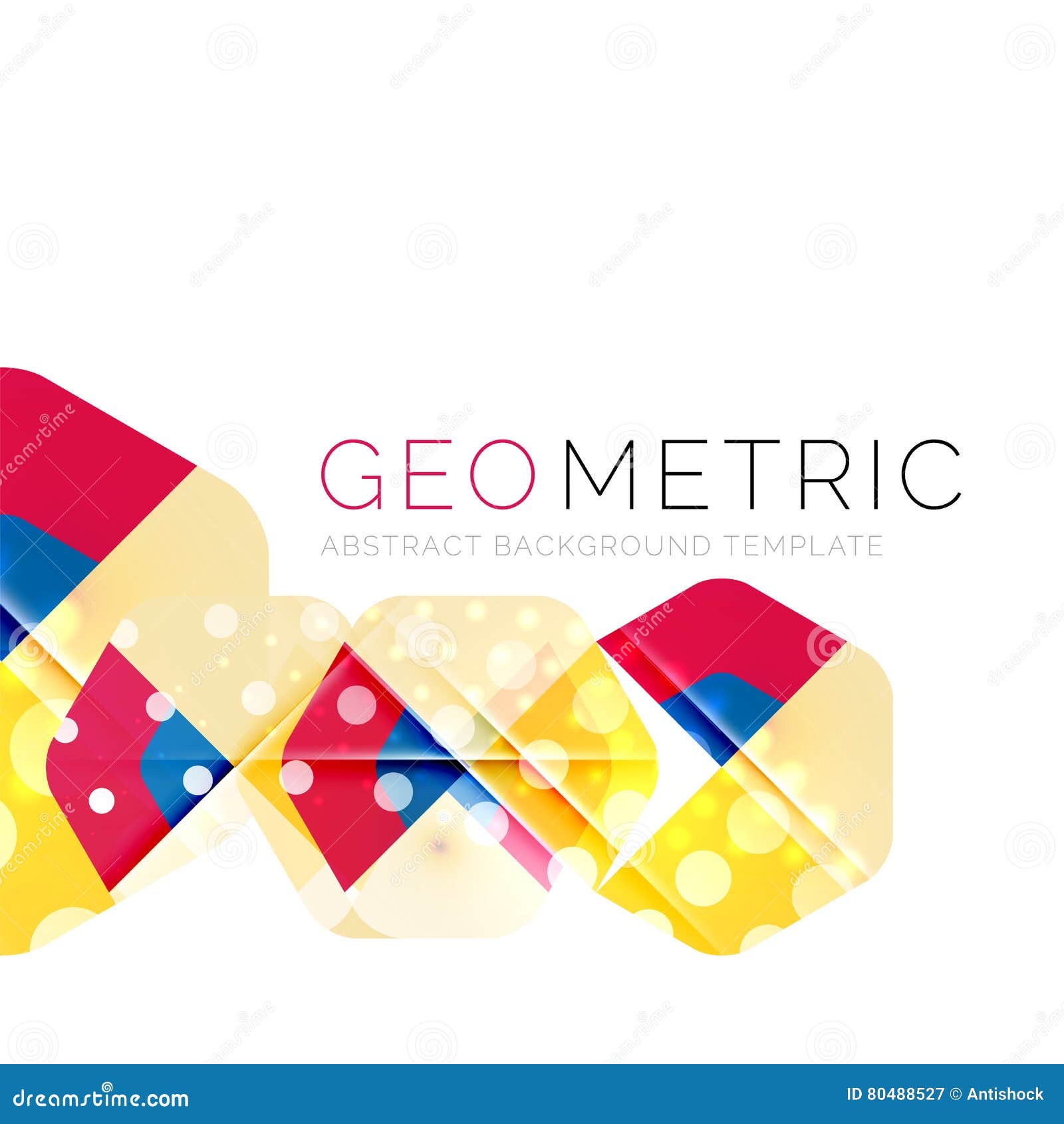 Geometrical Minimal Abstract Background with Light Effects Stock Vector ...