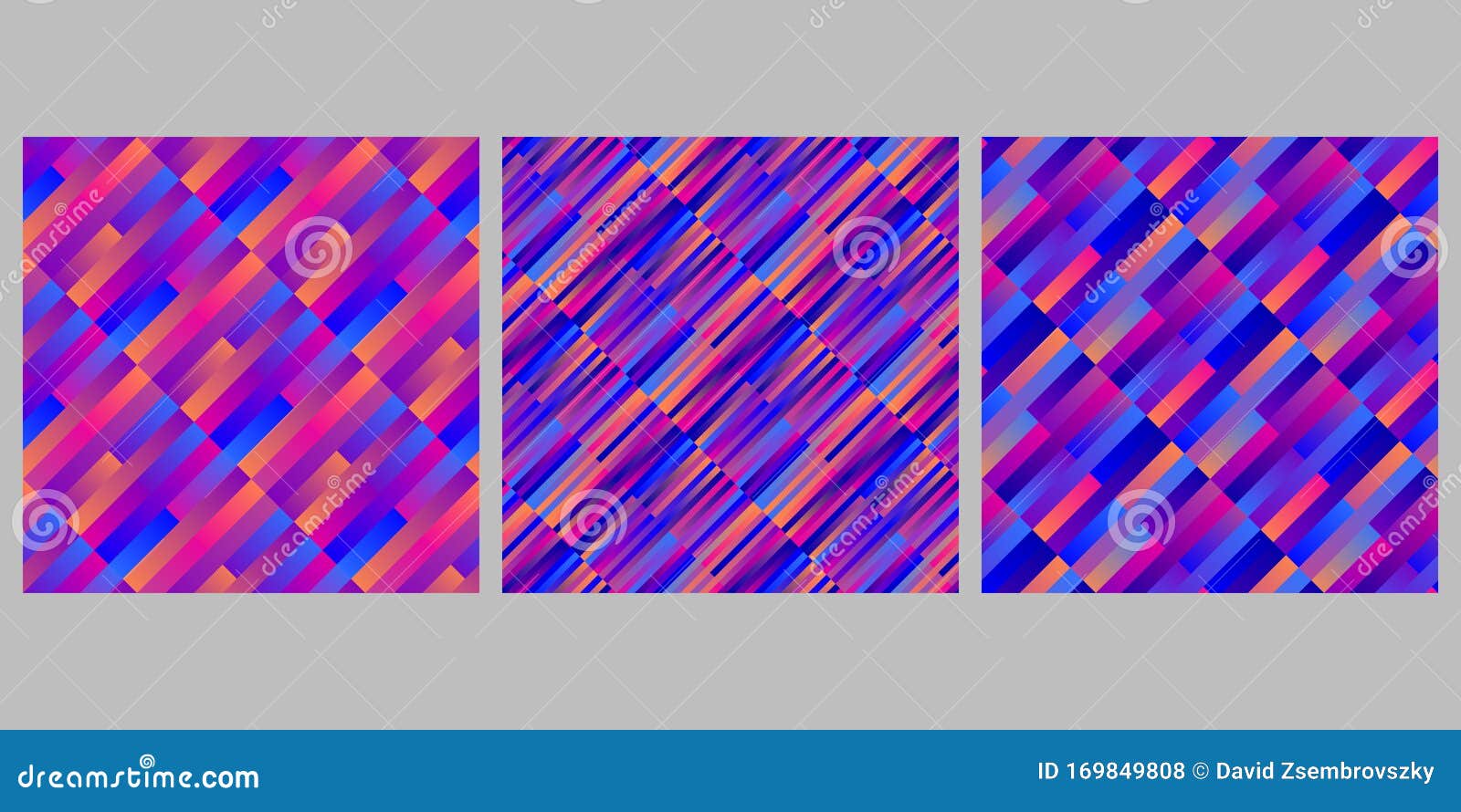 Geometrical Rectangle Pattern Background Set - Abstract Vector Designs ...