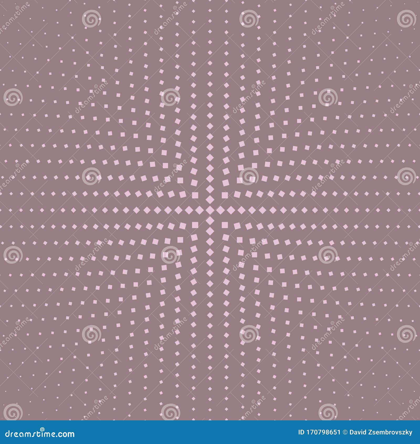 Geometrical Round Halftone Circular Square Pattern Background Design ...