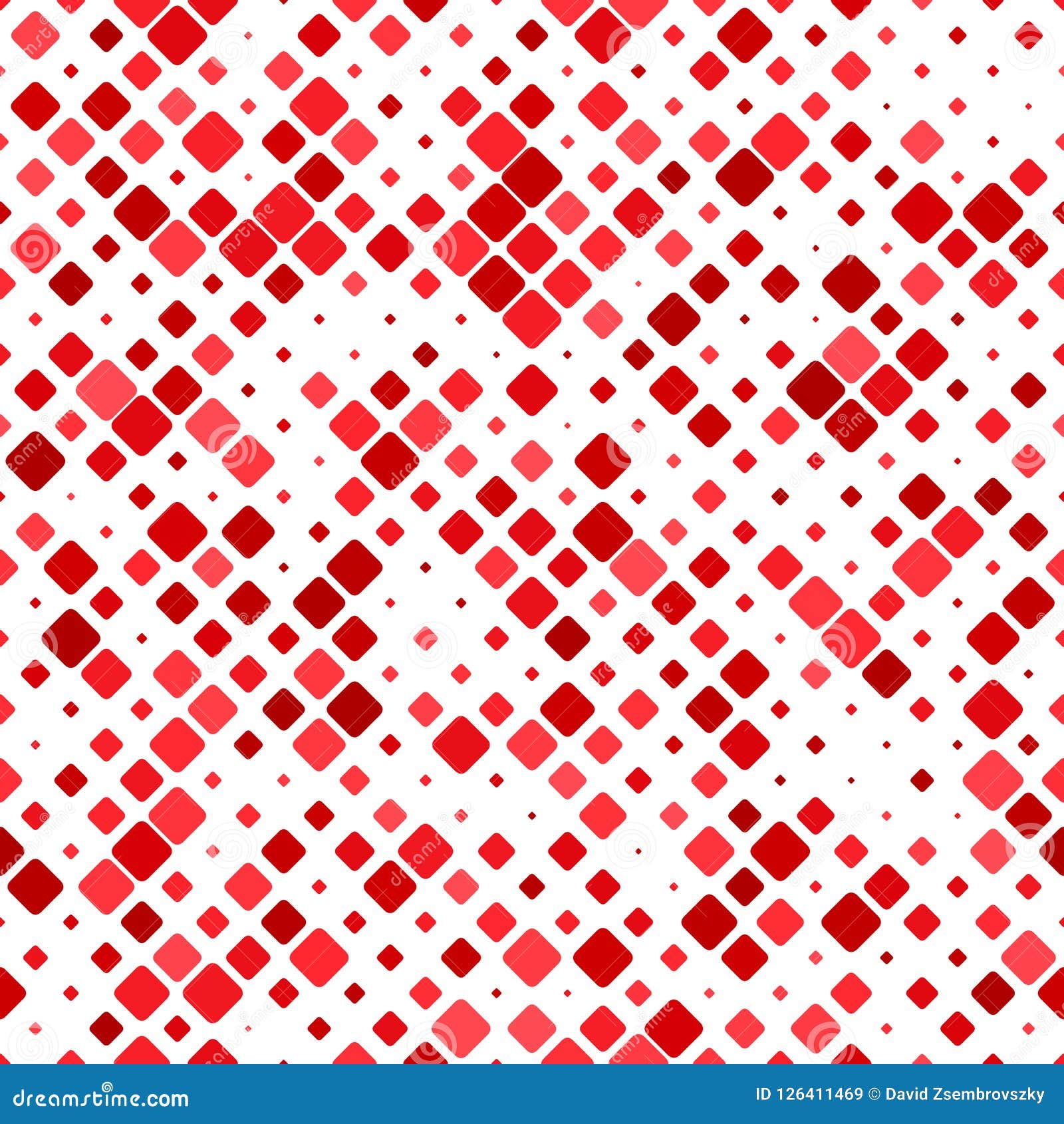 Geometrical Rounded Square Pattern Background - Repeating Vector Graphic Stock Vector ...