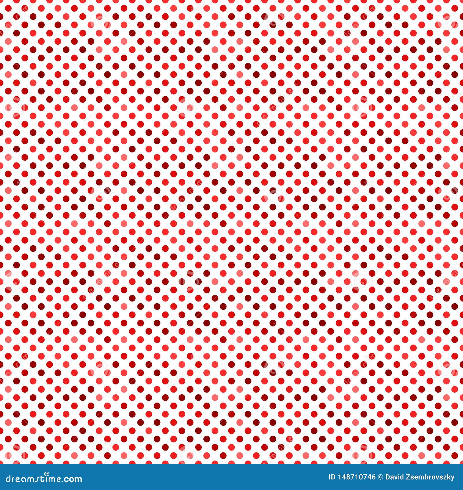 Geometrical Seamless Dark Red Dot Pattern Background Stock Vector ...