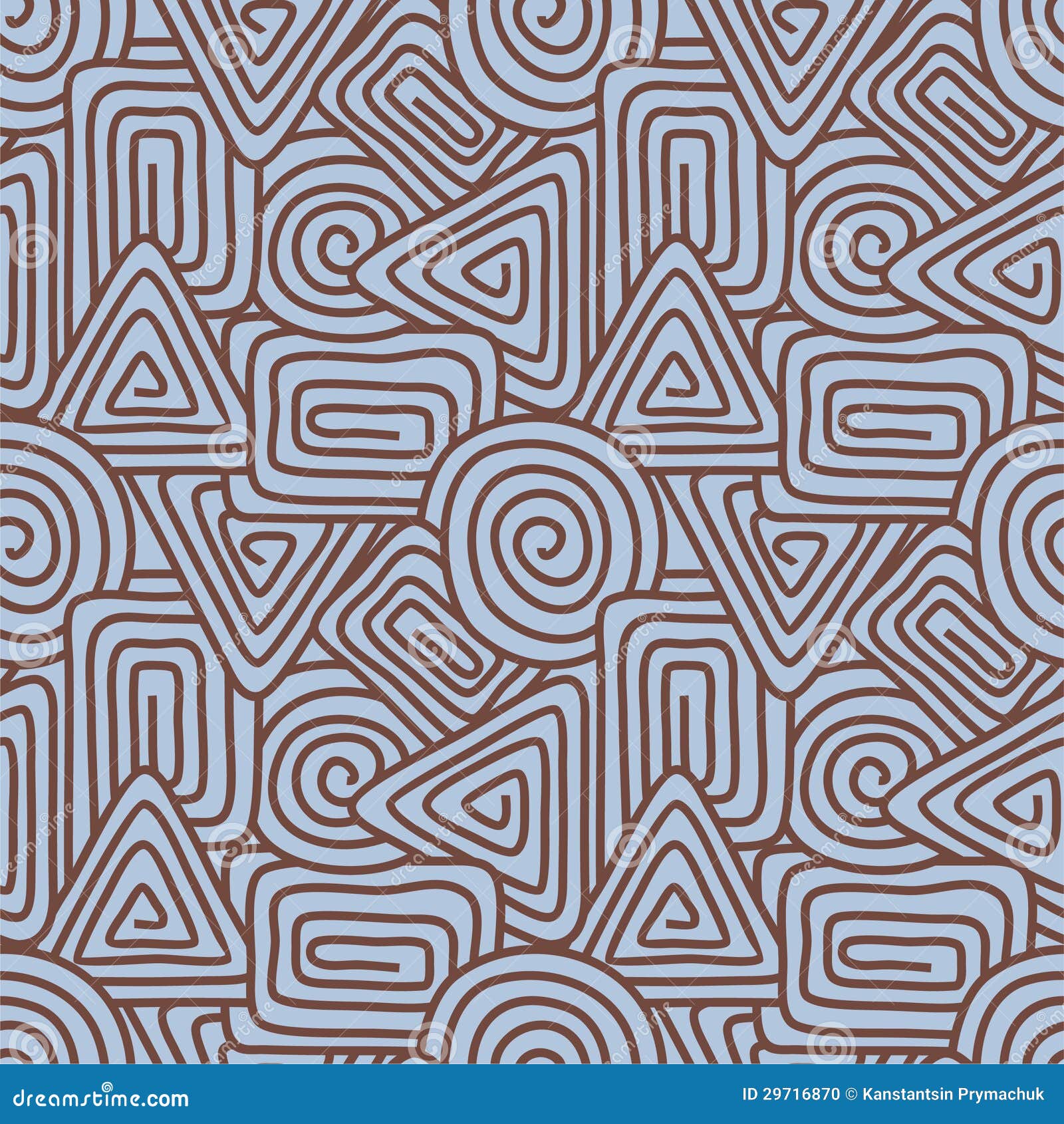 Geometrical Seamless Pattern Stock Vector - Illustration of seamless ...