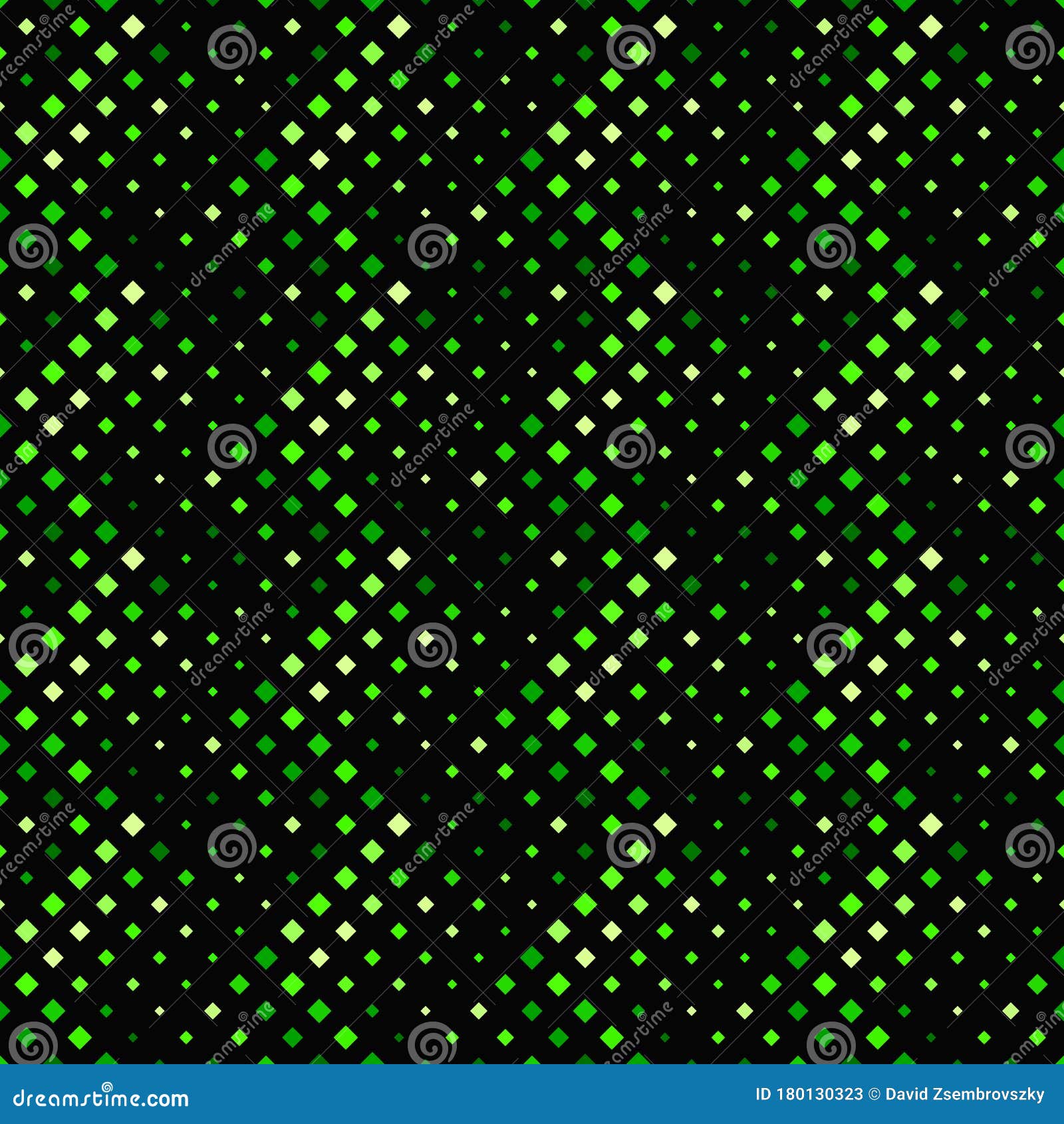 Geometrical Square Pattern Background - Green Abstract Vector Design ...